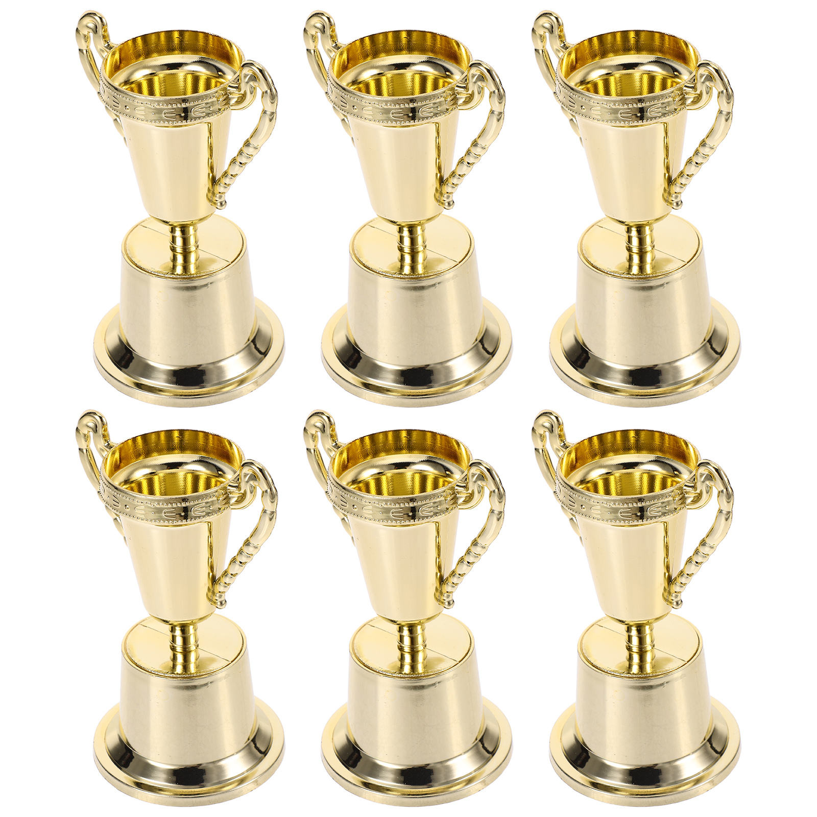 HEMOTON 6 Pcs Award Trophy for School Model Small Party Child Golden ...