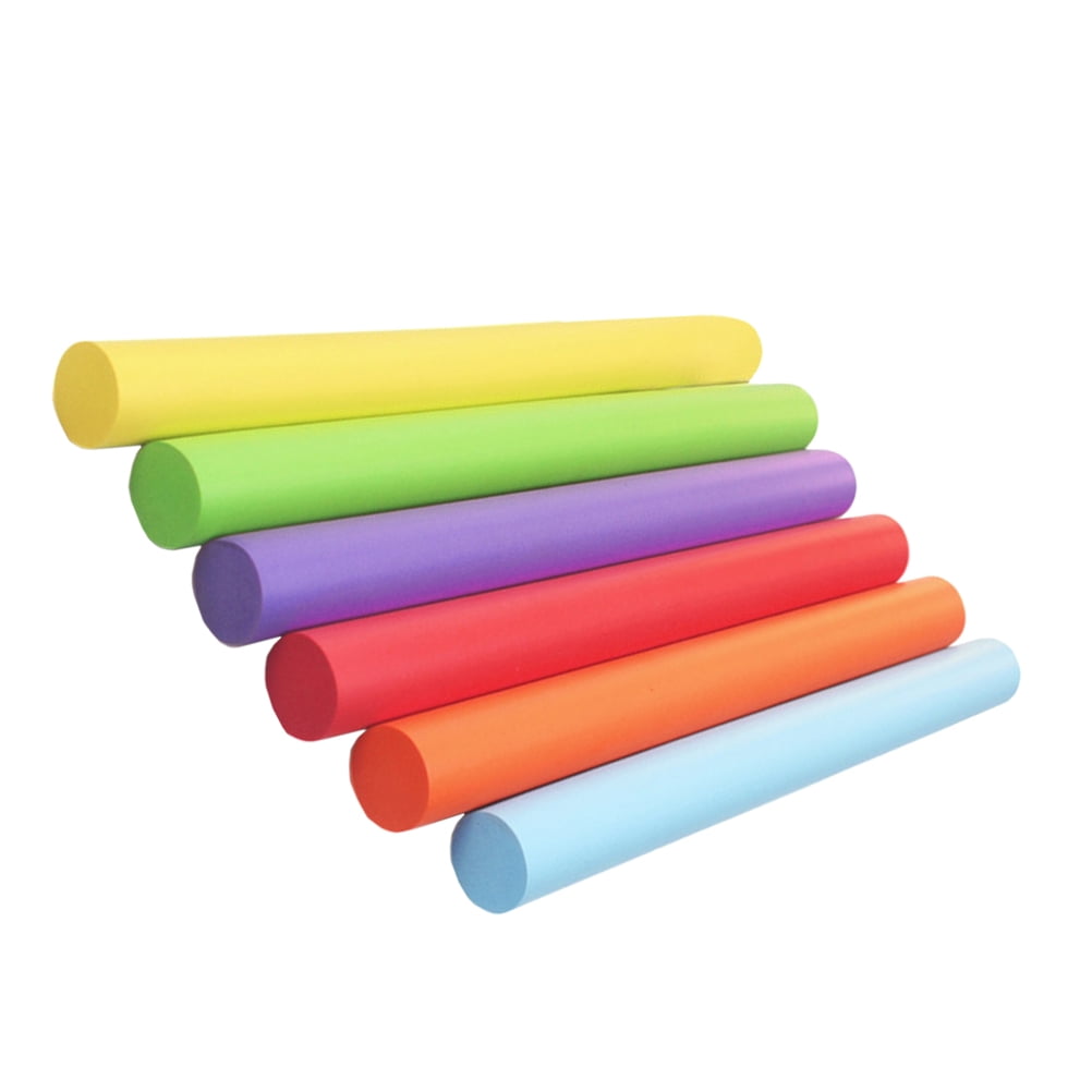 HEMOTON 6 Pcs Children Supple Sticks Kids Sports Mini Track and Field ...