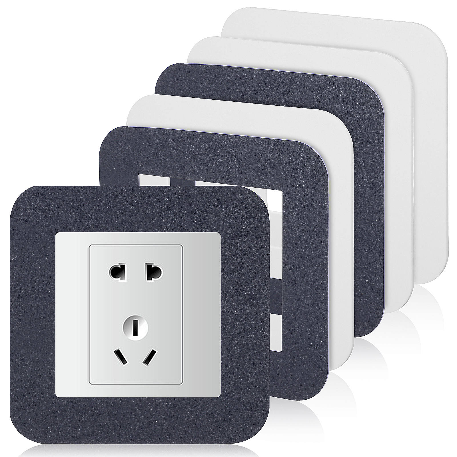 HEMOTON 6 Pcs Office Decor Switch Light Sticker Decorate Walls Home ...