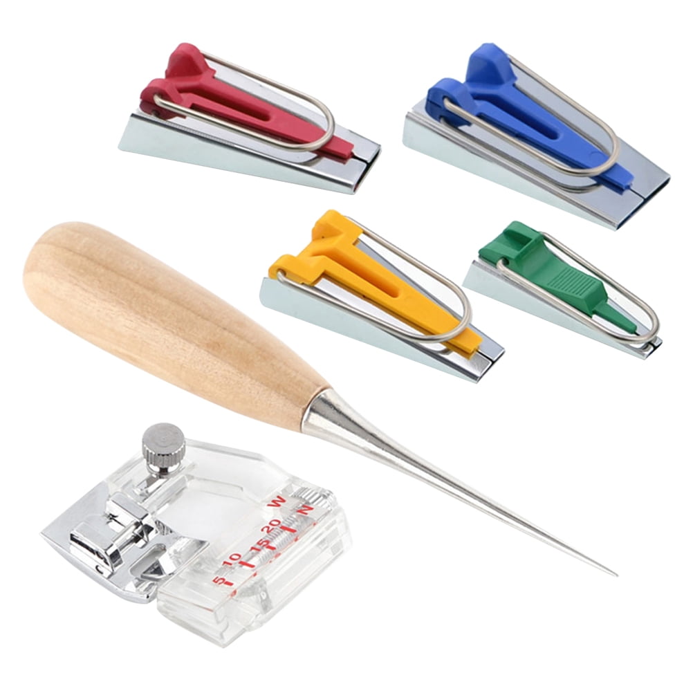 HEMOTON 6 Pcs Suitable Patchwork Tools Automatic Fabric Folding Durable ...