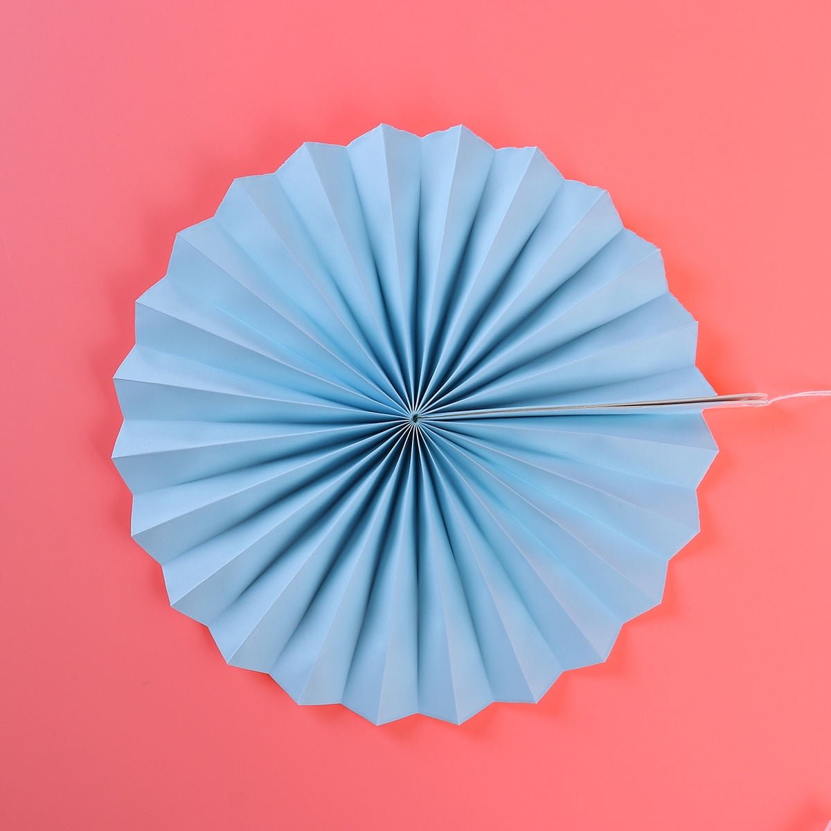 HEMOTON 6 Pcs Tissue Paper Fans Flowers Wedding Elements Royal Blue ...