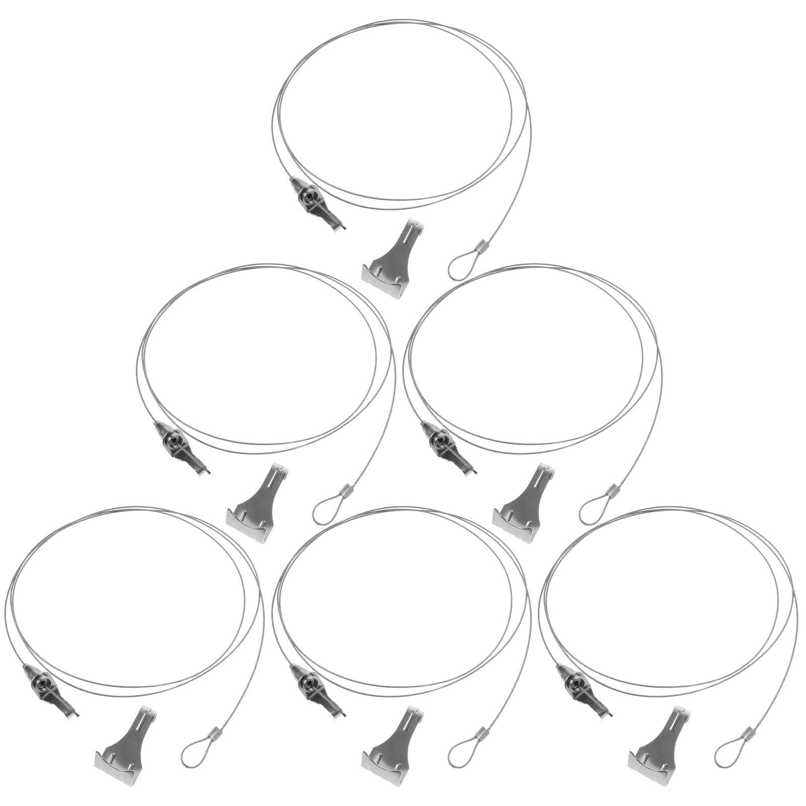 HEMOTON 6 Sets Heavy Duty Picture Hangers Suspension Kit Equipped with ...