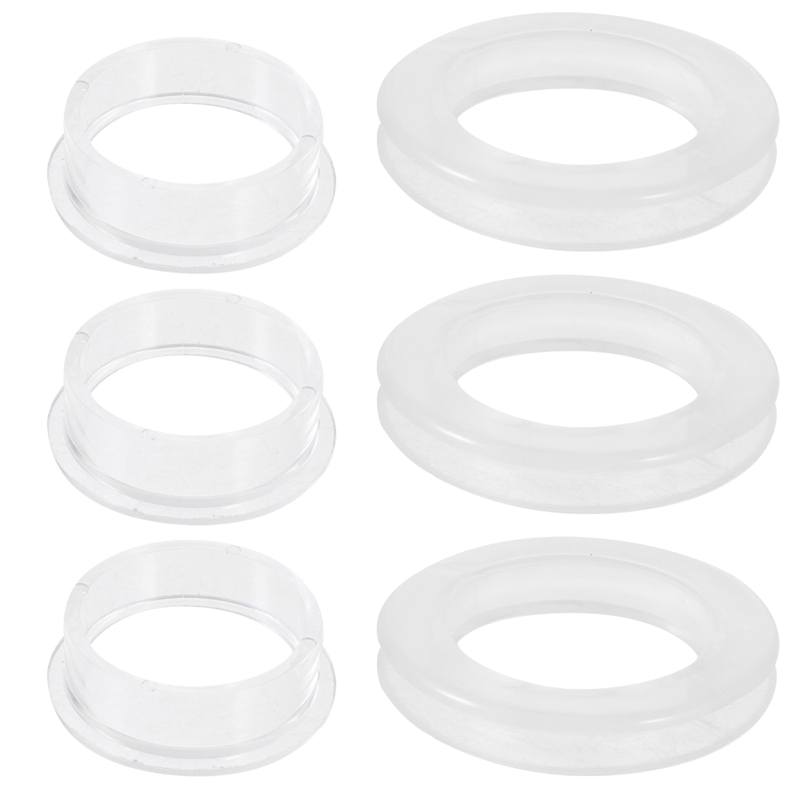 HEMOTON 6 Sets Outdoor Silicone Umbrella Hole Rings Umbrella Hole Rings ...