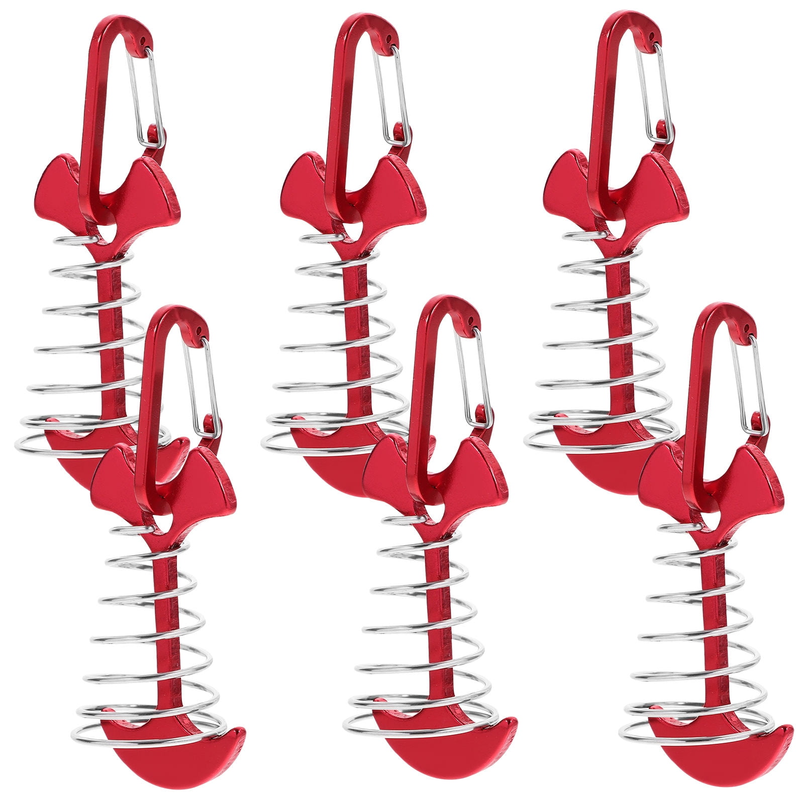 HEMOTON 6 Sets Shed Anchors Deck Plank Board Tent Stakes Marquee Pegs ...