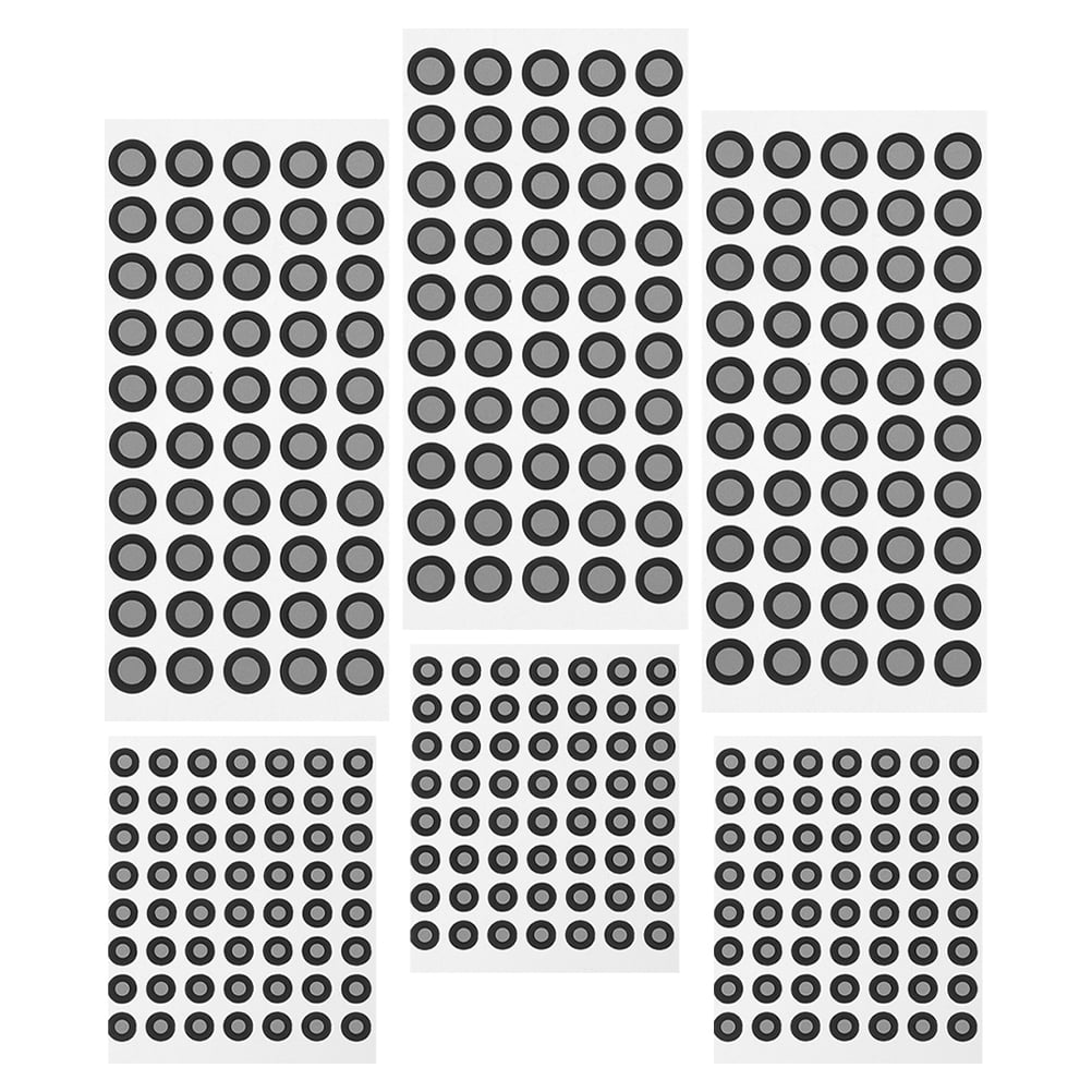 HEMOTON 6 Sheets Dot Position Markers Point - Walmart.com
