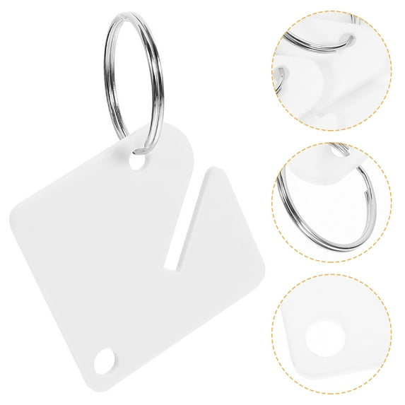 HEMOTON 60 Sets Key Tags Key Tags With Labels Key Label Tags Acrylic ...