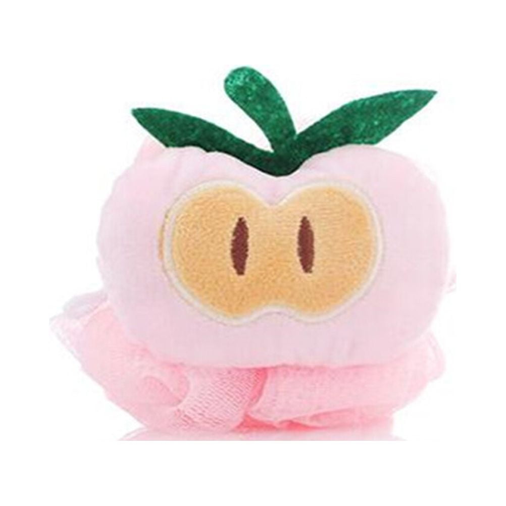 HEMOTON 6PCS Fruit Shaped Bath Ball Cartoon Sponge Shower Mesh Ball for ...