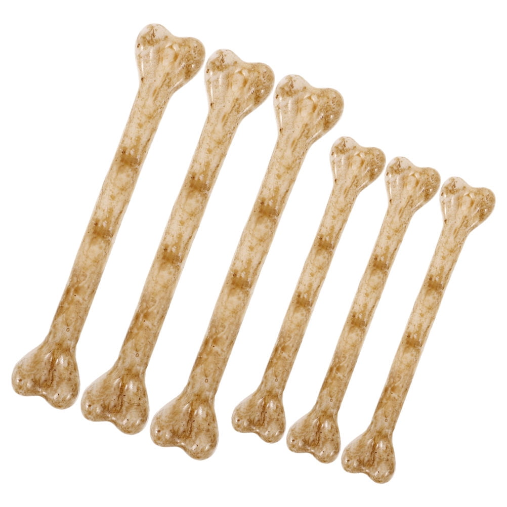 HEMOTON 6PCS Halloween Mini Skeleton Bones, 6PCS Small Plastic Bones ...