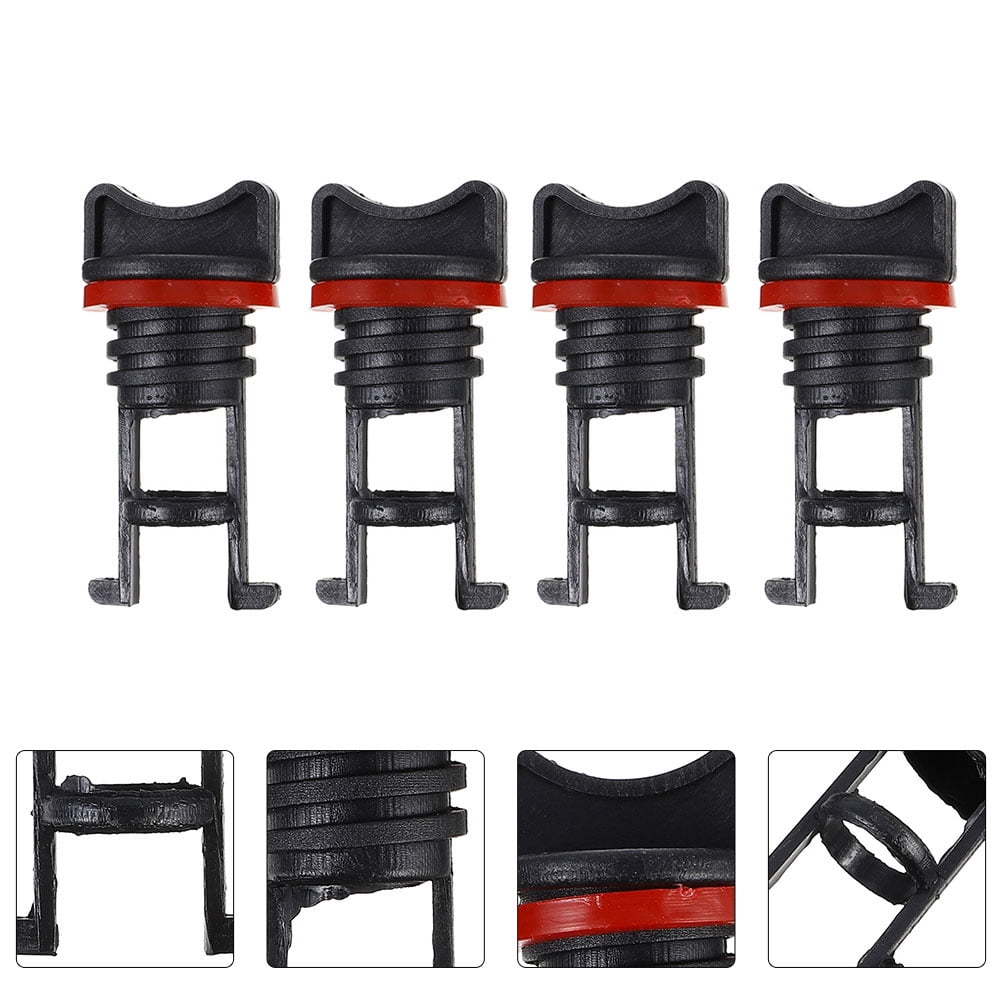 HEMOTON 6Pcs Kayak Scupper Plugs High-Performance Kayak Drain Plug Kit ...
