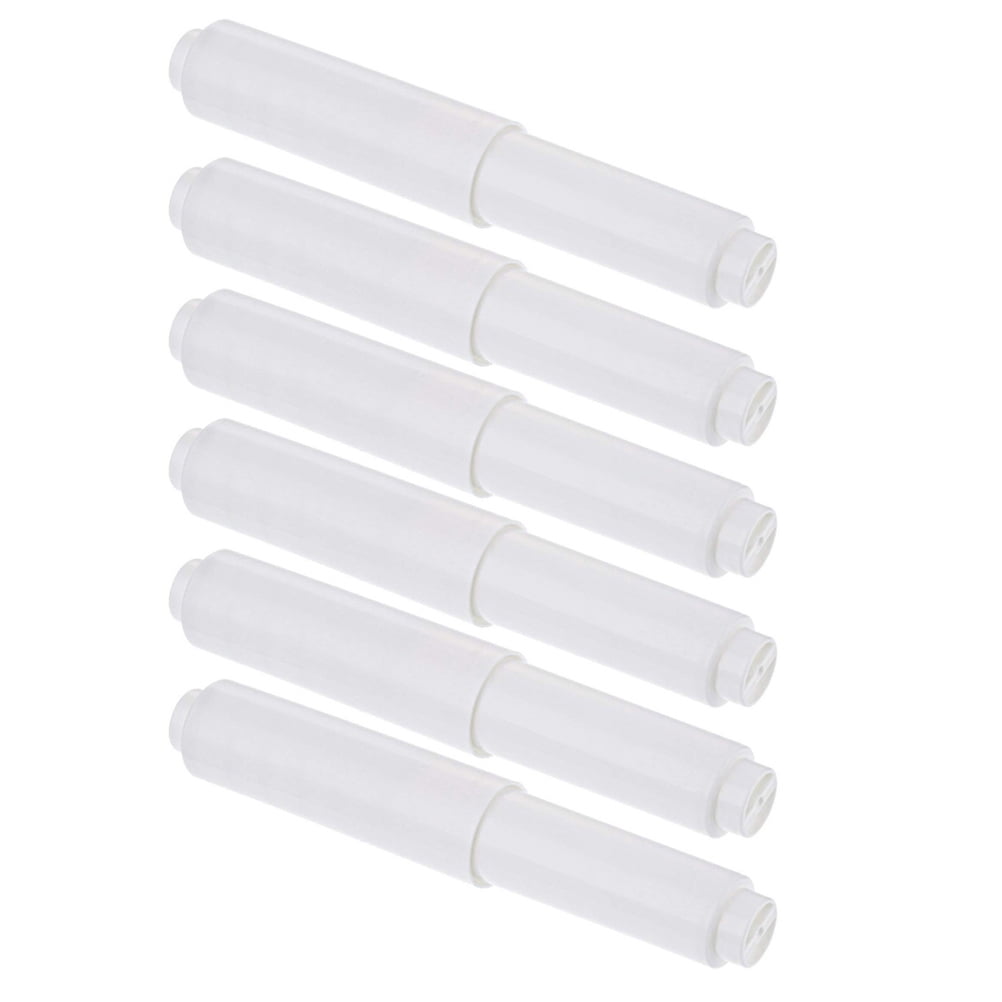 HEMOTON 6Pcs Simple Shape White Paper Holder for Home Use Toilet Paper ...