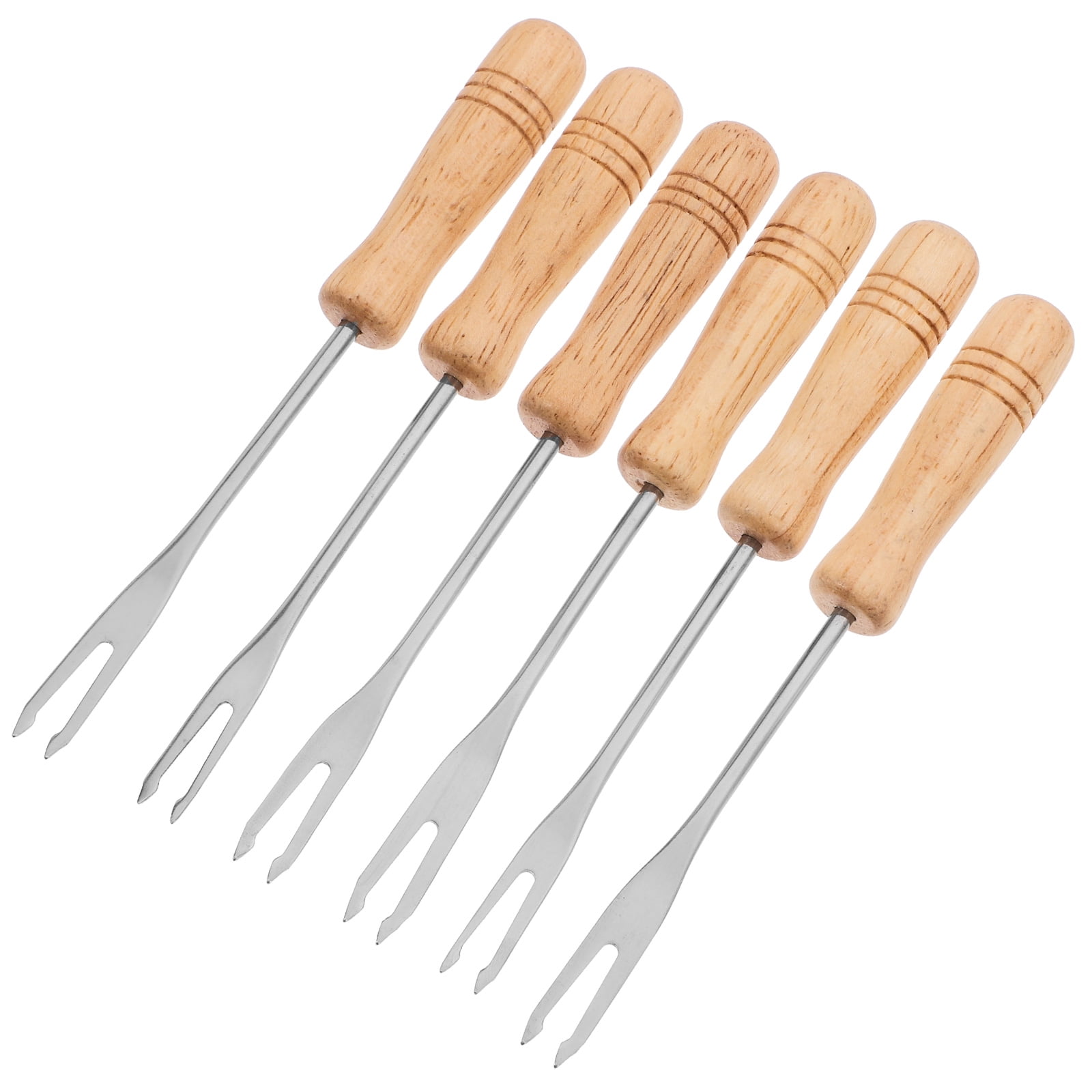 HEMOTON 6pcs Chocolate Fork Foundue Blending Fork Fondue Forks Diy Fork ...