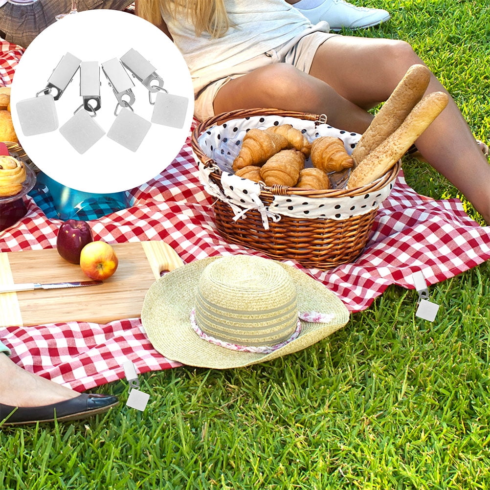 SOPOTUTU table cloth weight Tablecloth Weights White 6pcs - Walmart.com
