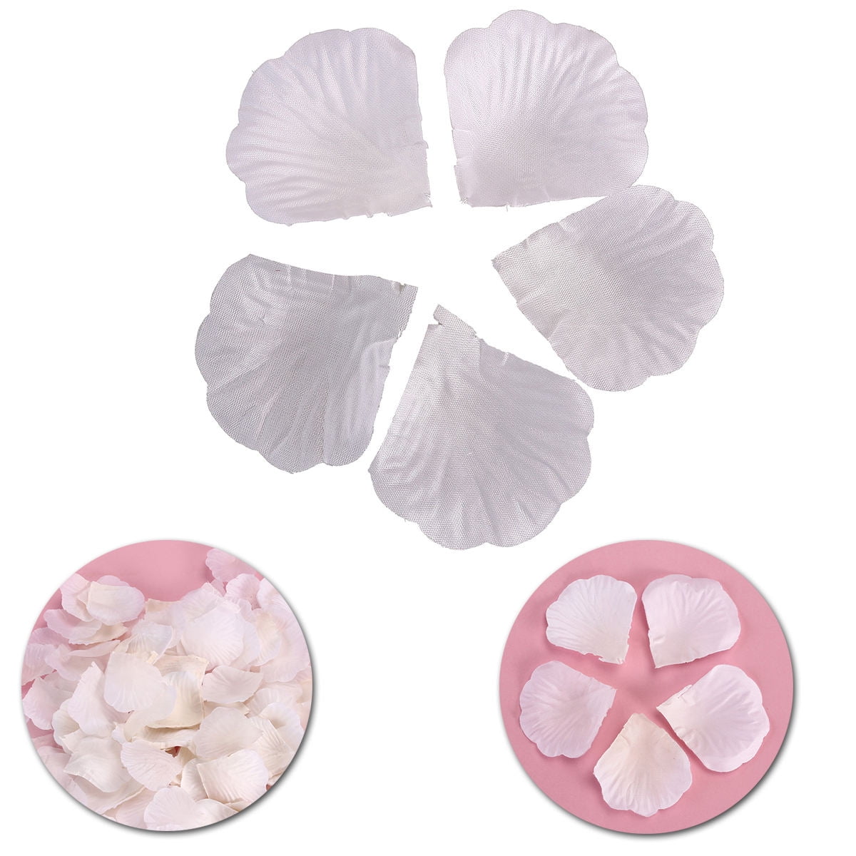 HEMOTON 70 Bouquet Artificial Rose Petals Wedding Flower Petals 5.00X5 ...