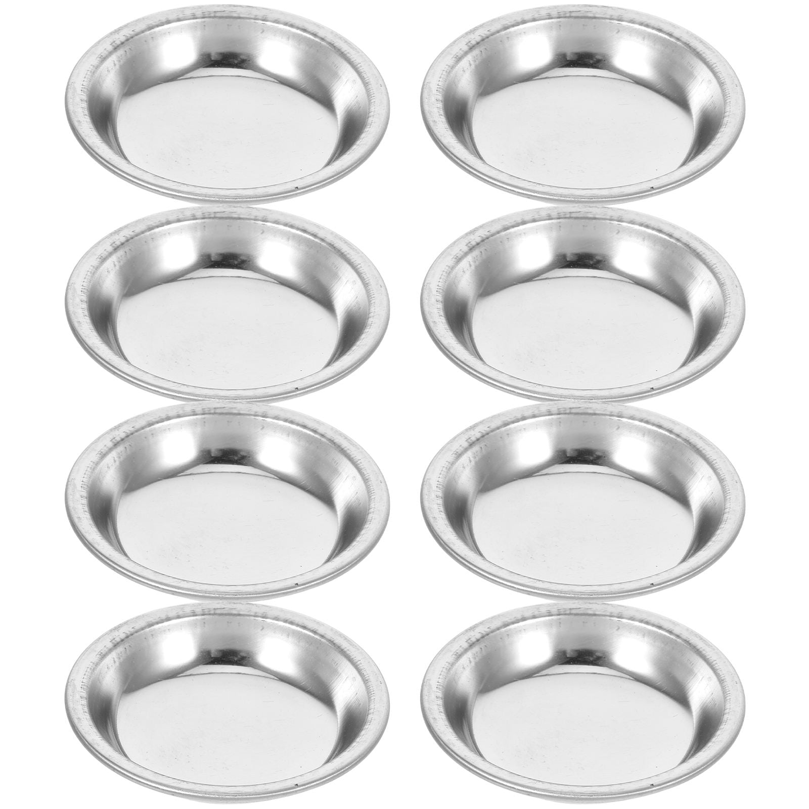 HEMOTON 8 Pcs Artist Mixing Trays Stainless Steel Palette - Walmart.com