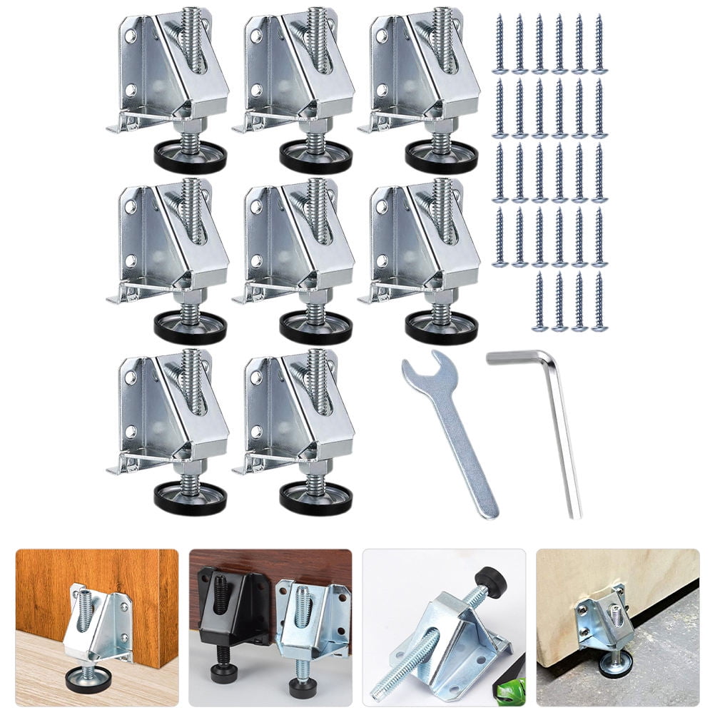 HEMOTON 8 Pcs Leveling Feet Heavy Duty Levelling Risers for Table Legs ...