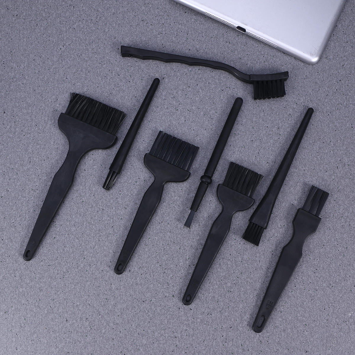 HEMOTON 8 Pcs Repair Cleaning Brush Flux Paste PCB Repair Set Kit Motherboard Circuit Static ...