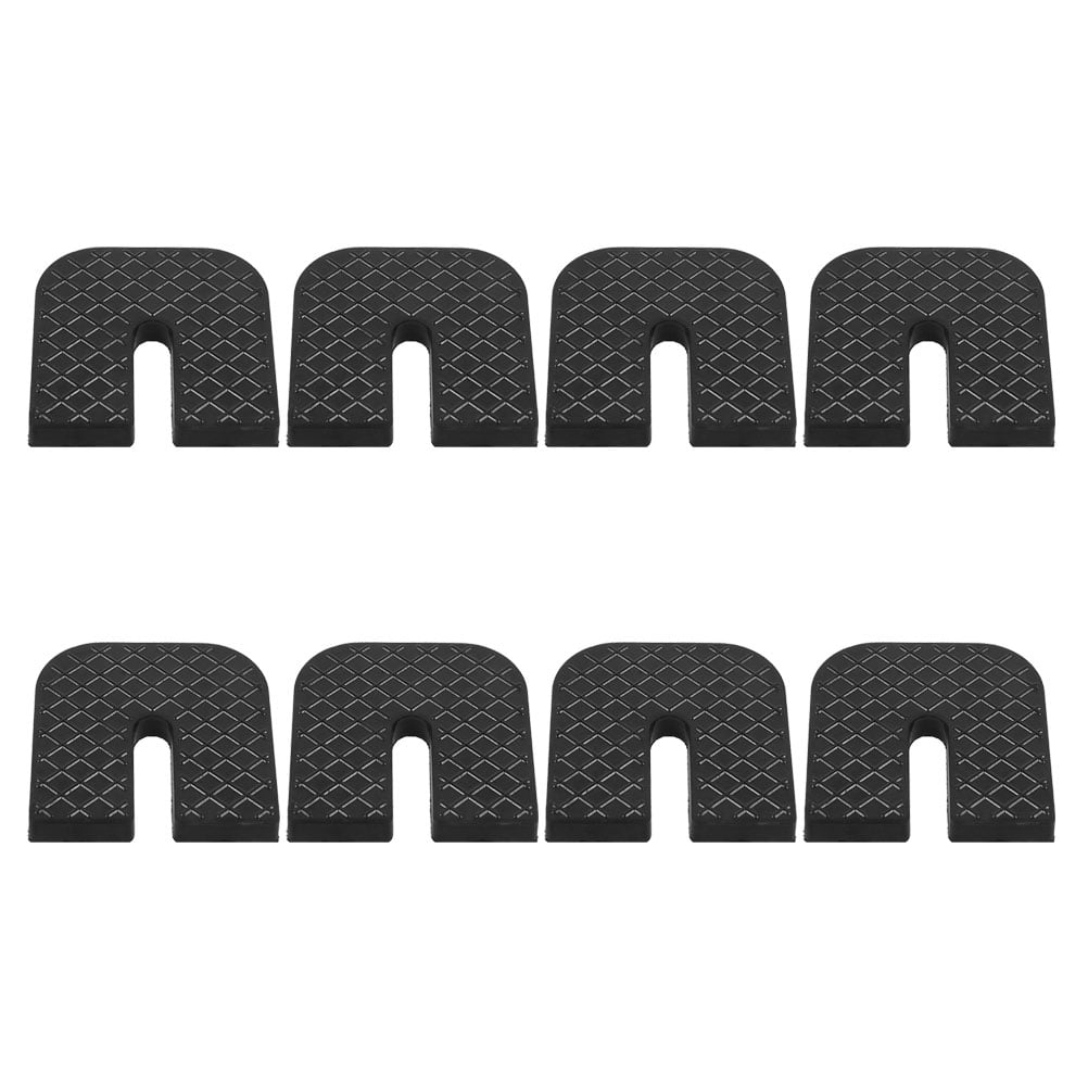 HEMOTON 8 Pcs Rubber Anti Vibration Pads Isolator Pad Heavy Duty ...