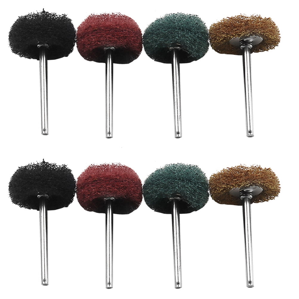 HEMOTON 80 Pcs Wire Wheel Brush Set Polishing Wheels Abrasive Wheels ...