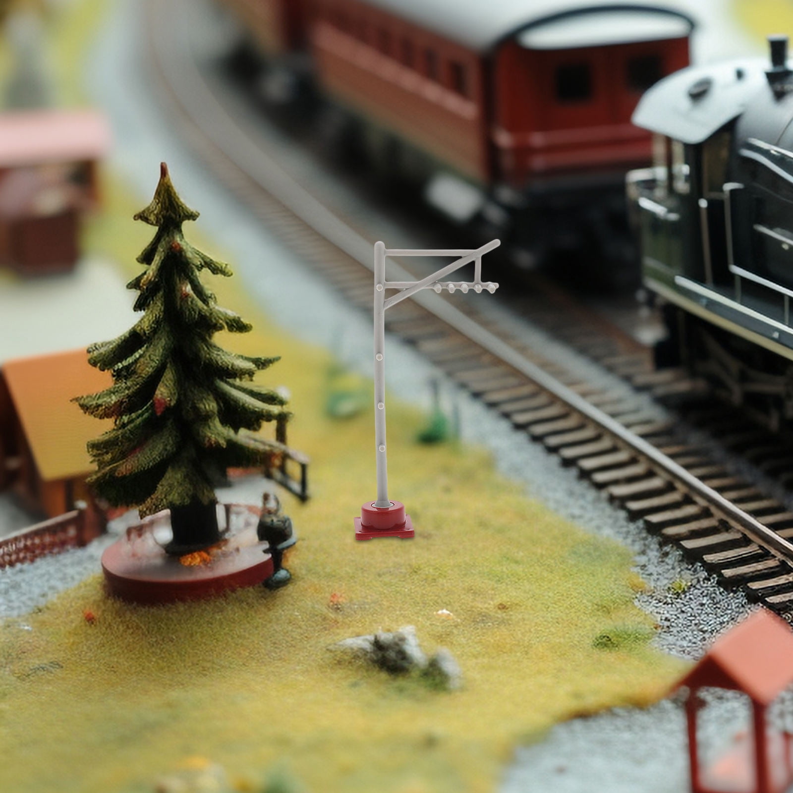 HEMOTON 8pcs Model Train Traffic Lights Mini Signal Light Micro ...