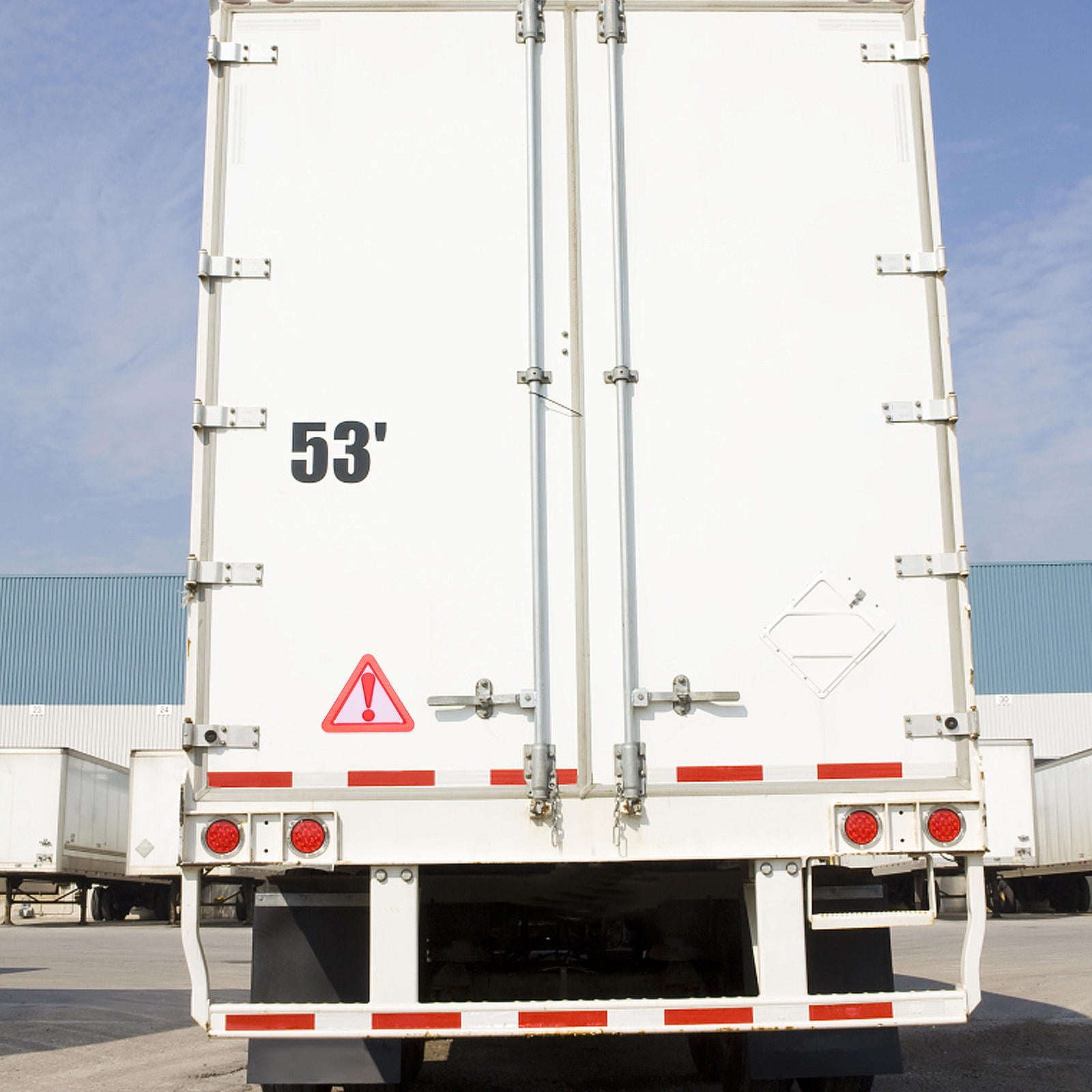 HEMOTON 8pcs Slow Moving Vehicle Sign Slow Moving Vehicle Triangle ...