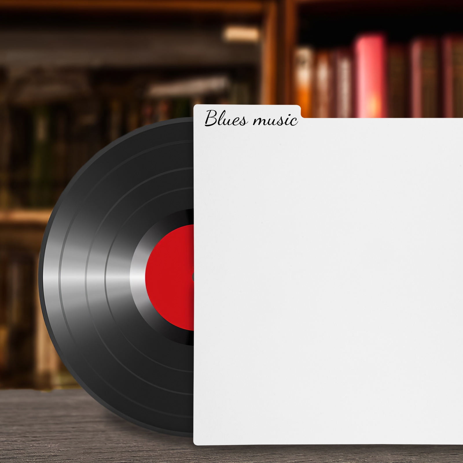 HEMOTON 8pcs Vinyl Record Divider Record Organizer Divider Record Shelf ...
