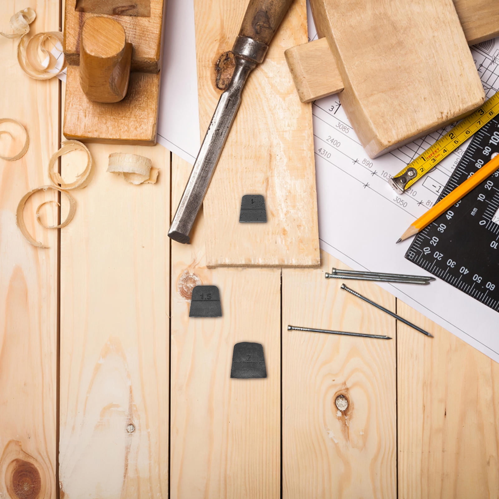 HEMOTON 9pcs Metal Replacement Wedges For Hammer And Axe Iron Handle ...