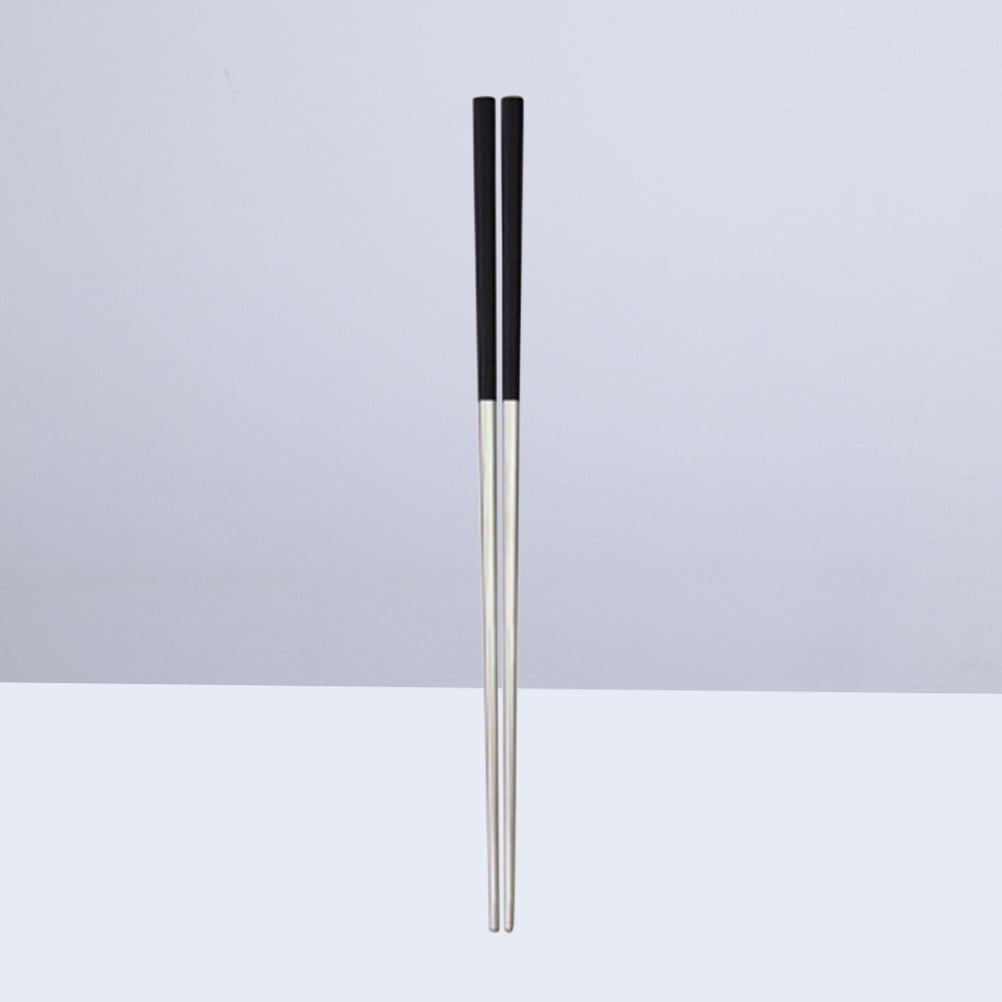 YOSADIER Cooking Chopsticks Food Grade Stainless Steel Anti-slip Adults ...