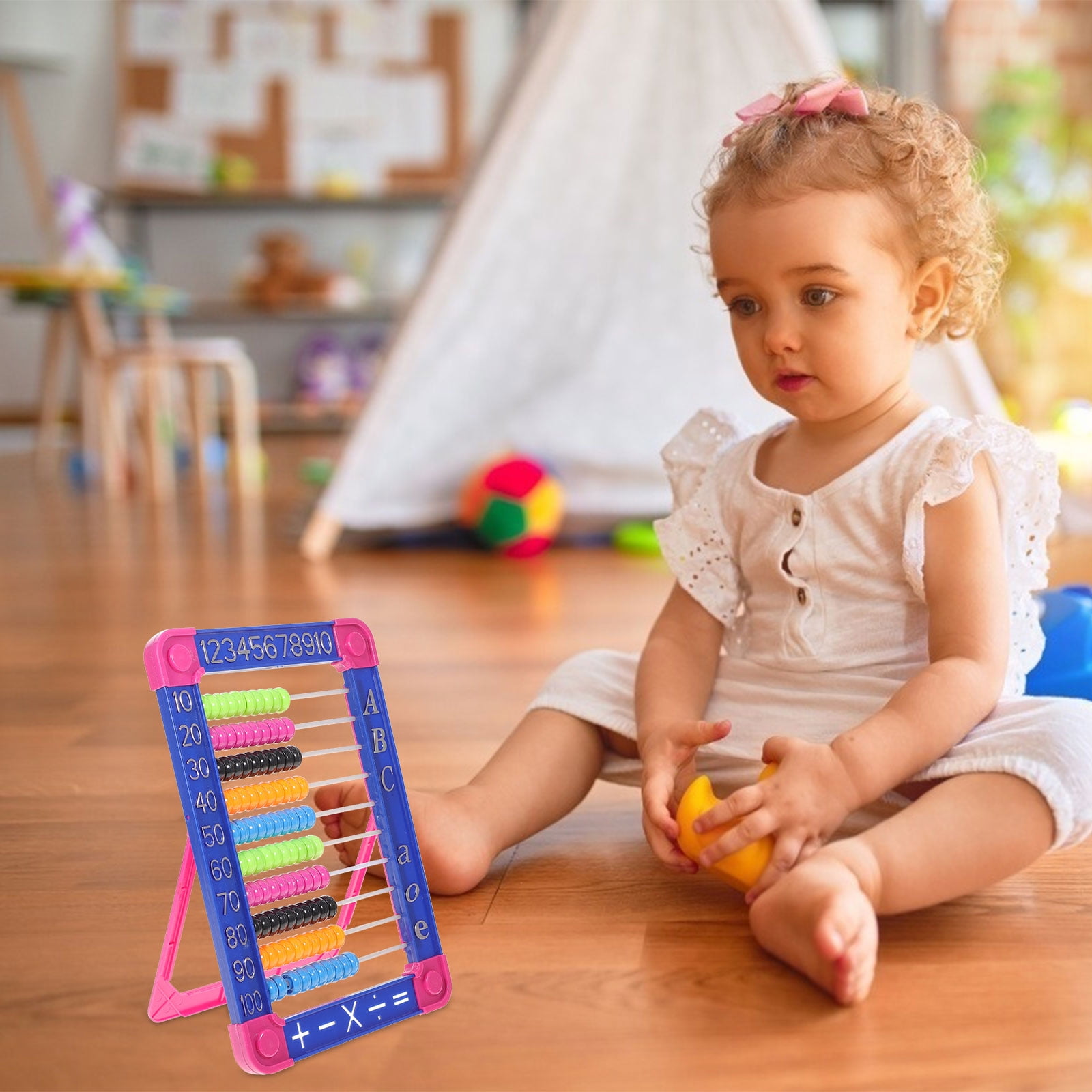 HEMOTON Abacus Math Educational Toy Memory Improvement Toddler ...