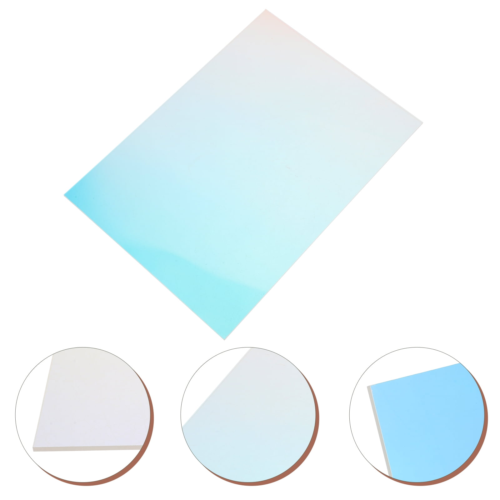 HEMOTON Acrylic Sheet Acrylic Panel Nail Photography Prop Display Board ...