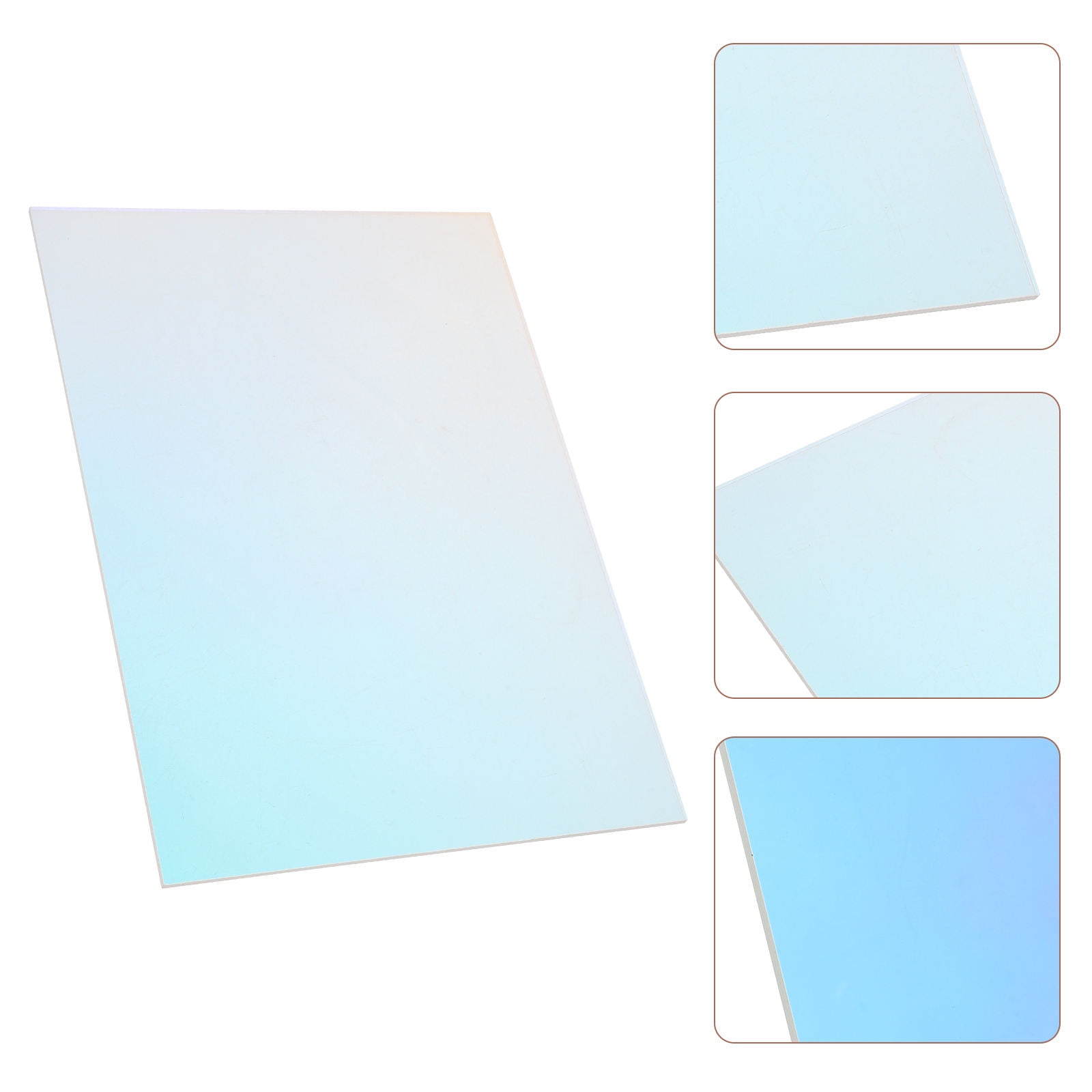 HEMOTON Acrylic Sheet Crafts Display Sheet Photography Sheet for DIY ...