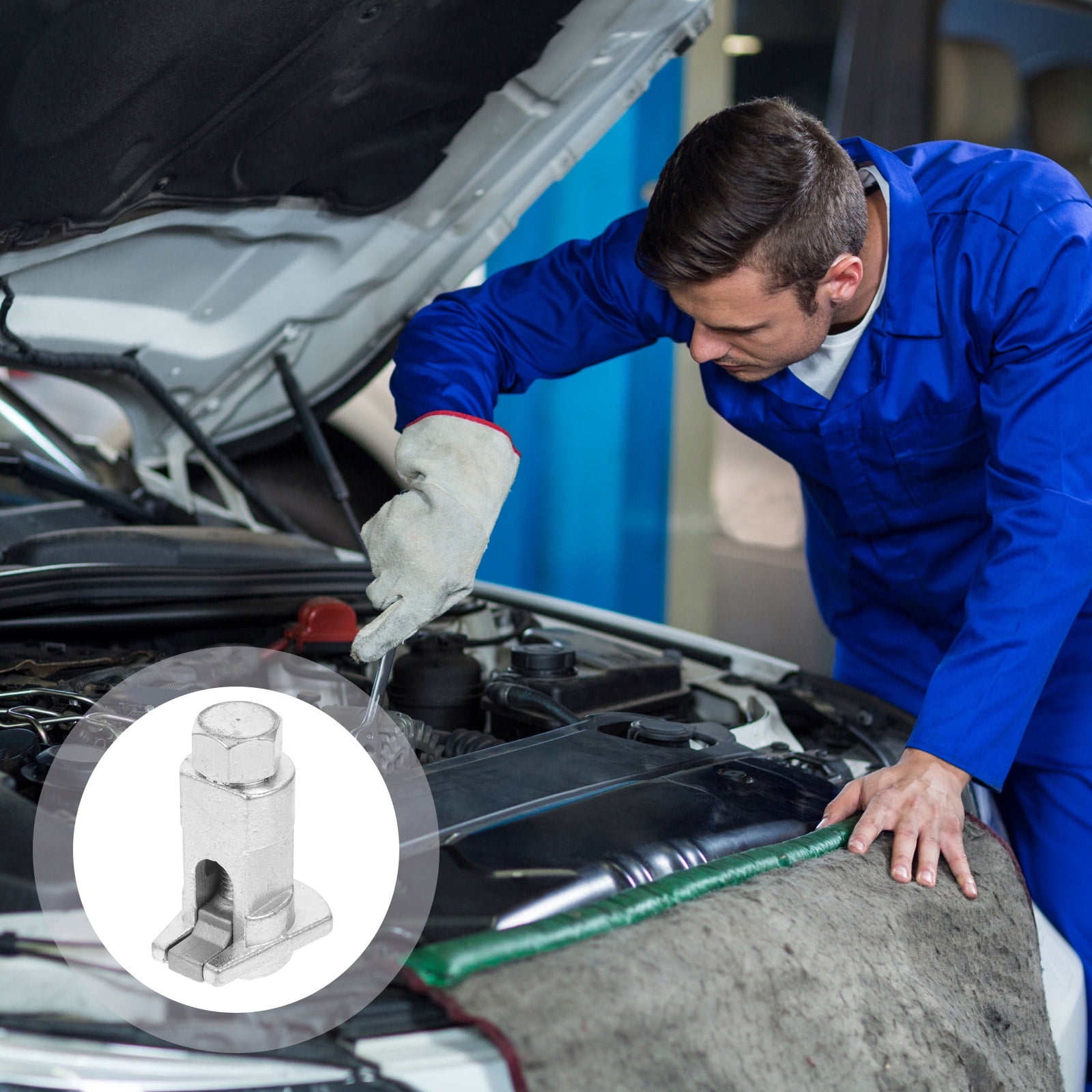 HEMOTON Adjustable Mechanic Tool for Suspension Separate Tool Disassembly Installation ...