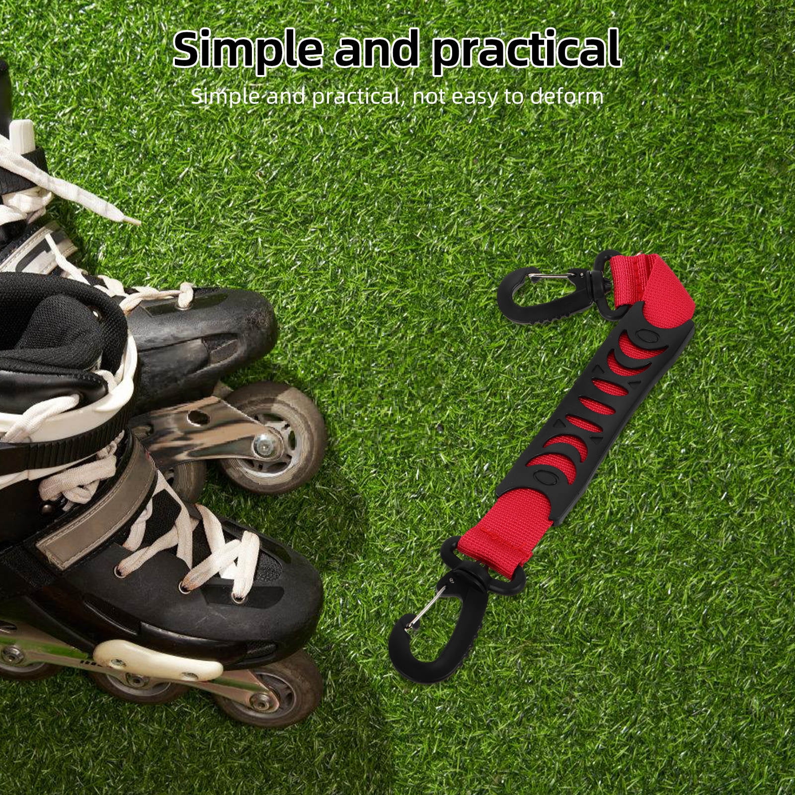 HEMOTON Adjustable Ski Boot Carrier Strap For Roller Skates Portable ...