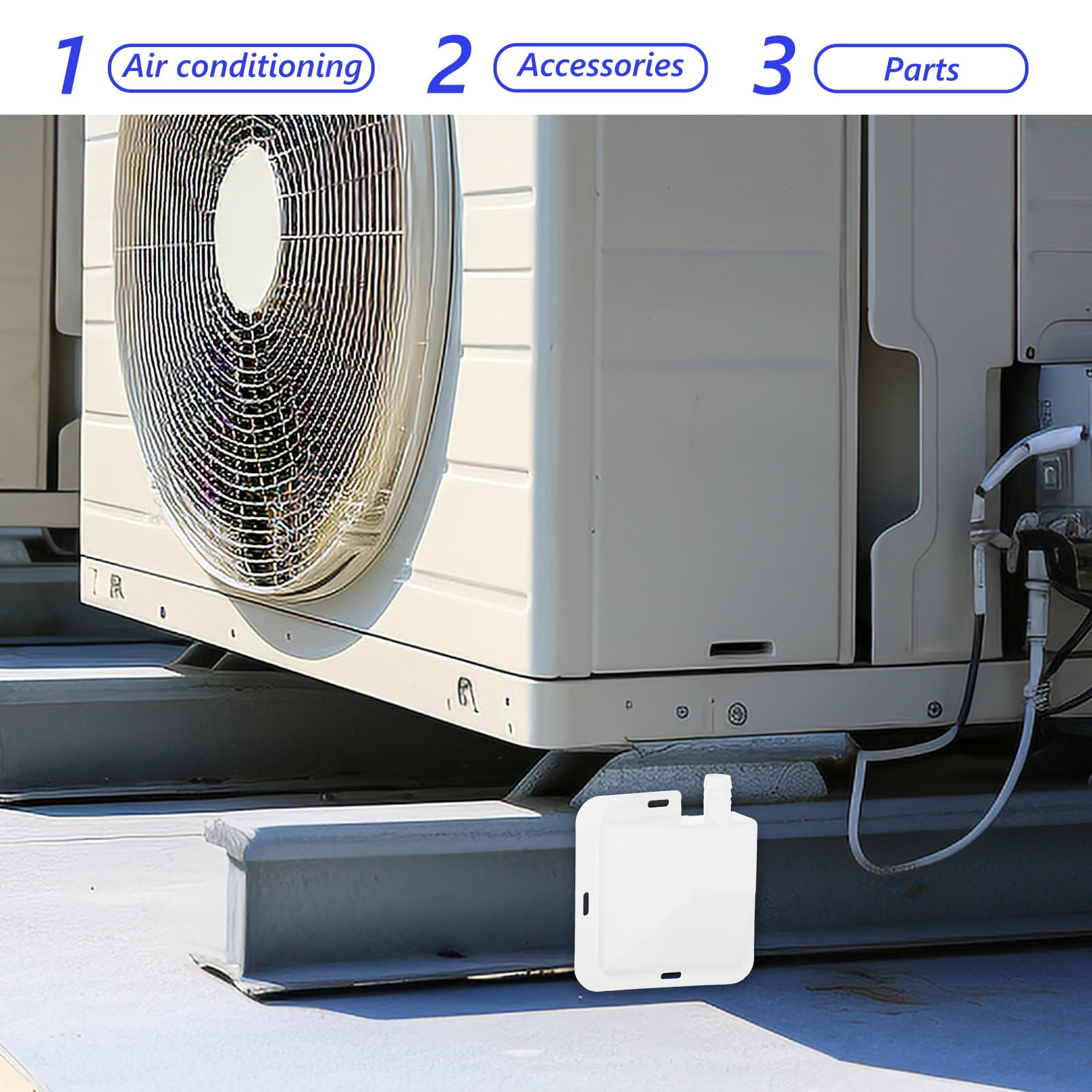 HEMOTON Air Conditioner Drip Pan Durable Condensate Drainage Tray ...