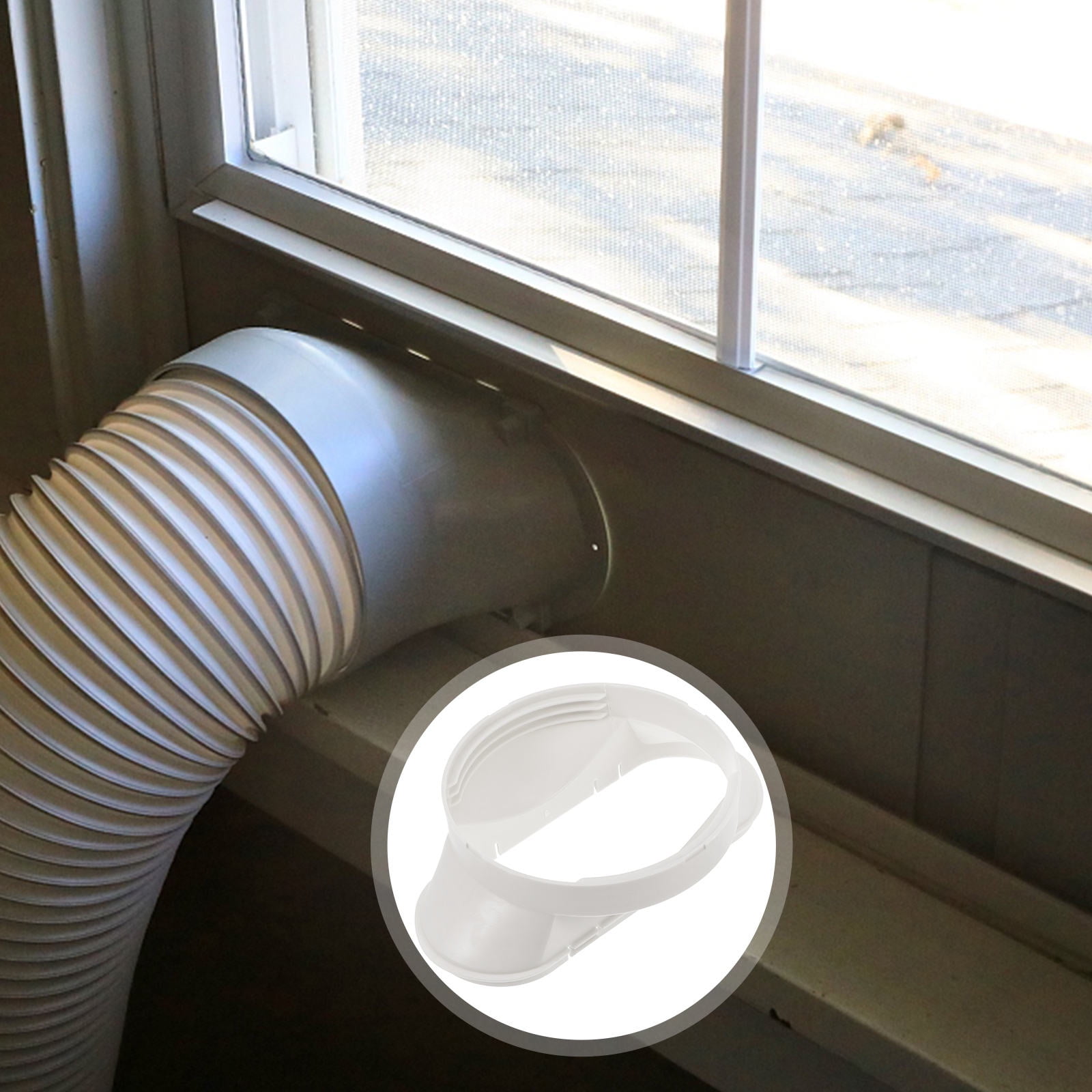 HEMOTON Air Conditioning Exhaust Flat Mouth Venting Fittings Duct ...