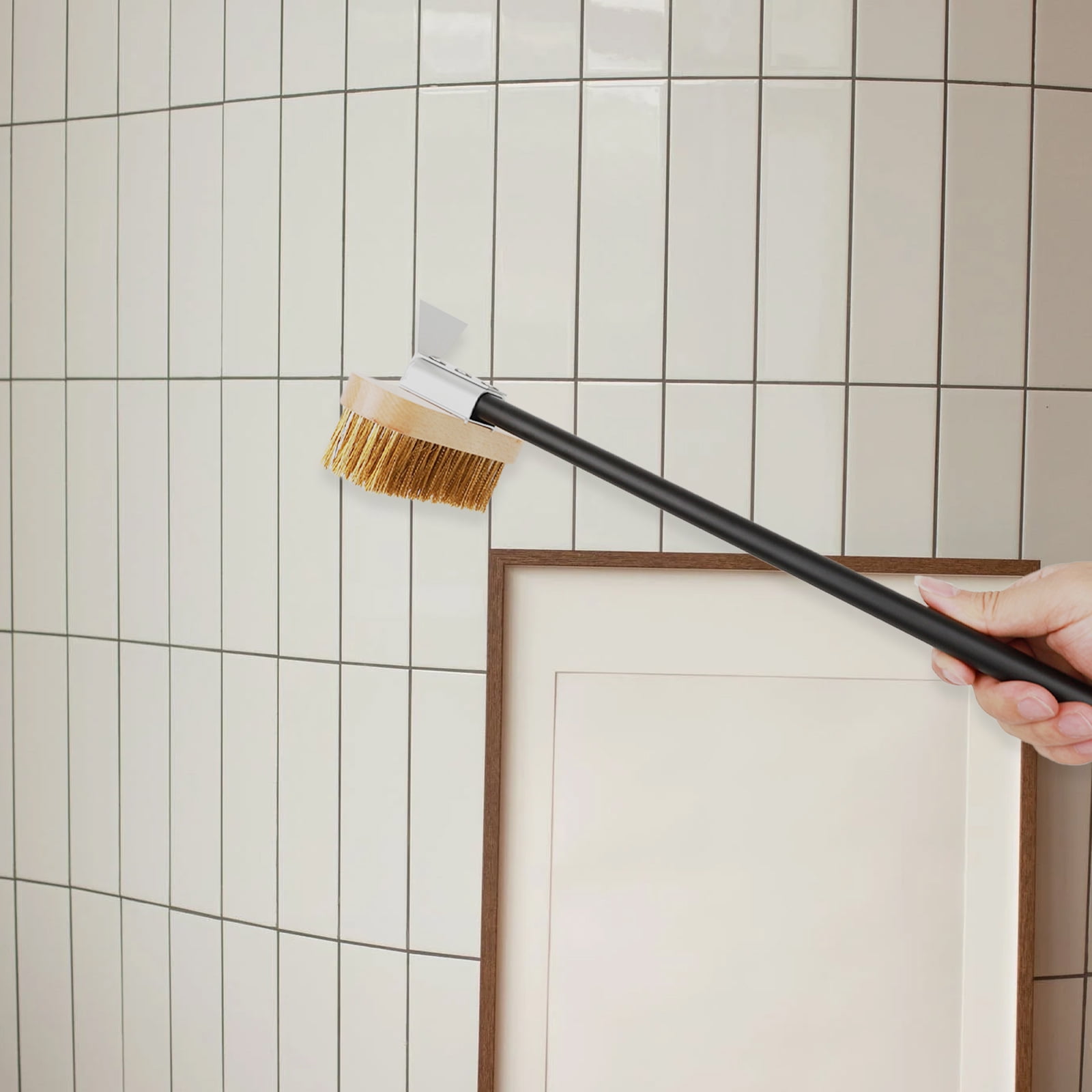 RENACLIPY Oven Cleaning Brush with Non- Handle, Roaster Brush for Wood and Kitchen Cleaning, 1 ...