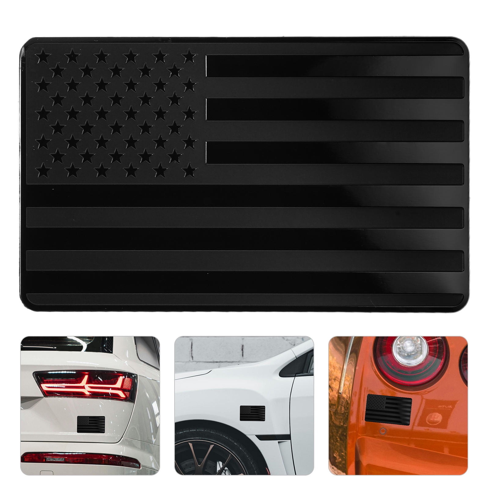 HEMOTON American Flag Car Sticker American Flag Bumper Sticker Truck ...