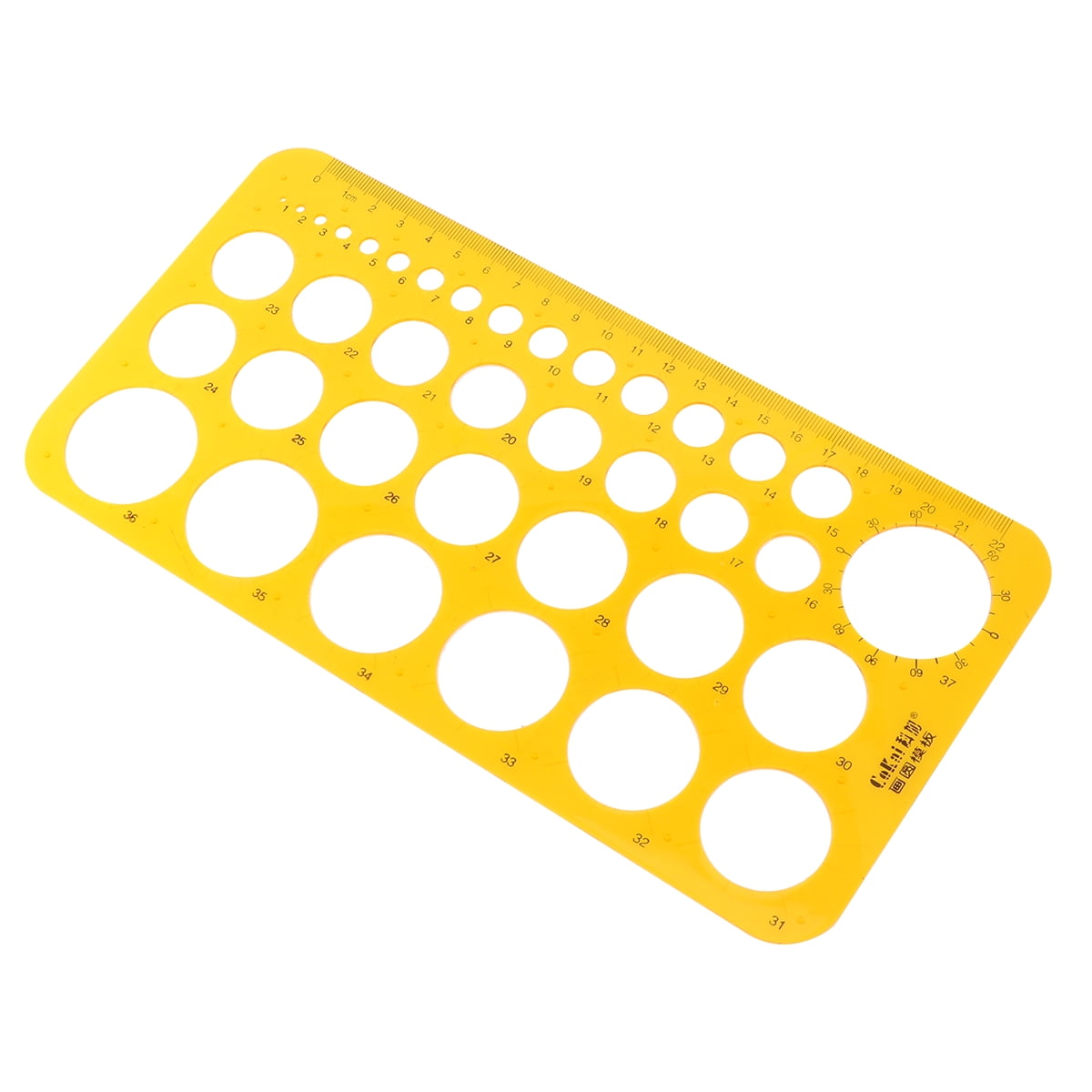 HEMOTON Architecture Measuring Tool Circle Template Ruler Drawing ...