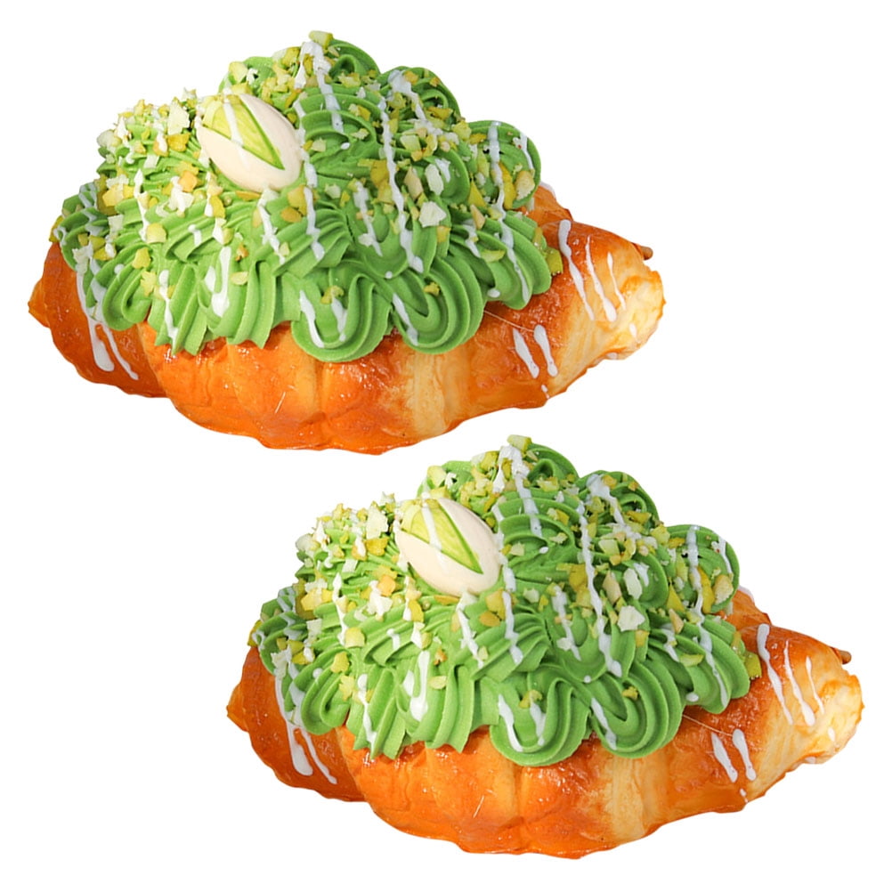 HEMOTON Artificial Croissant Fake Bread Model for Display Assorted ...