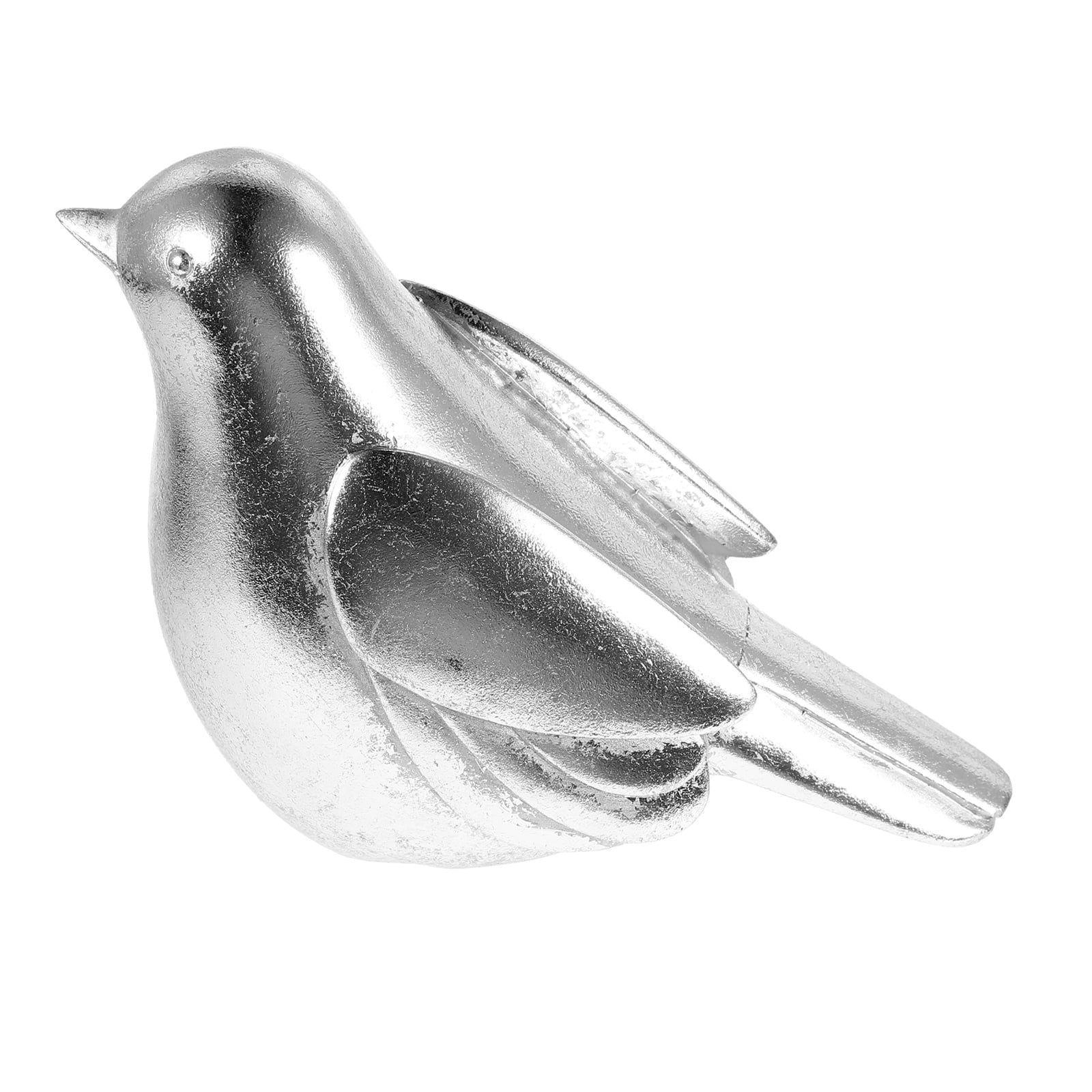 HEMOTON Artificial Fake Birds Resin Small Birds Office Desktop Ornament ...