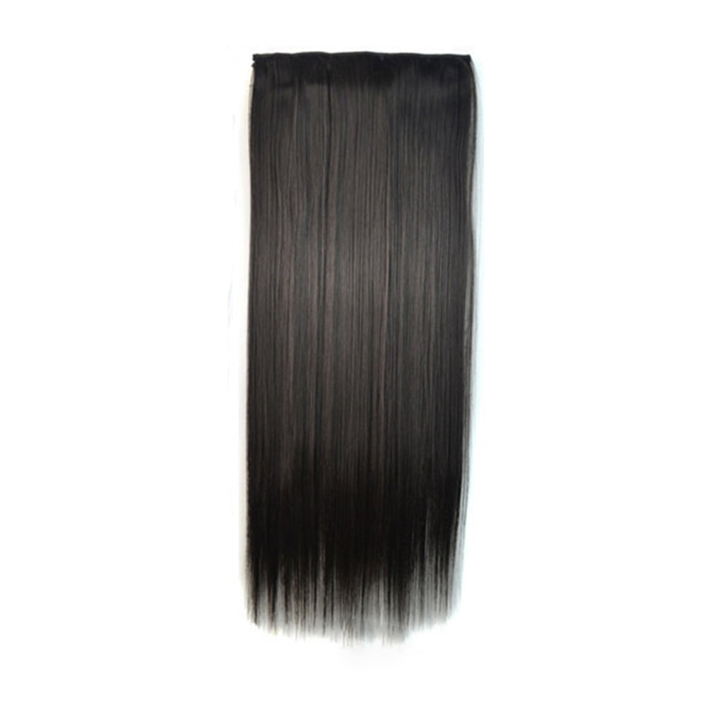 HEMOTON Artificial Hair Fake Extensions Accessories for Women Clips ...