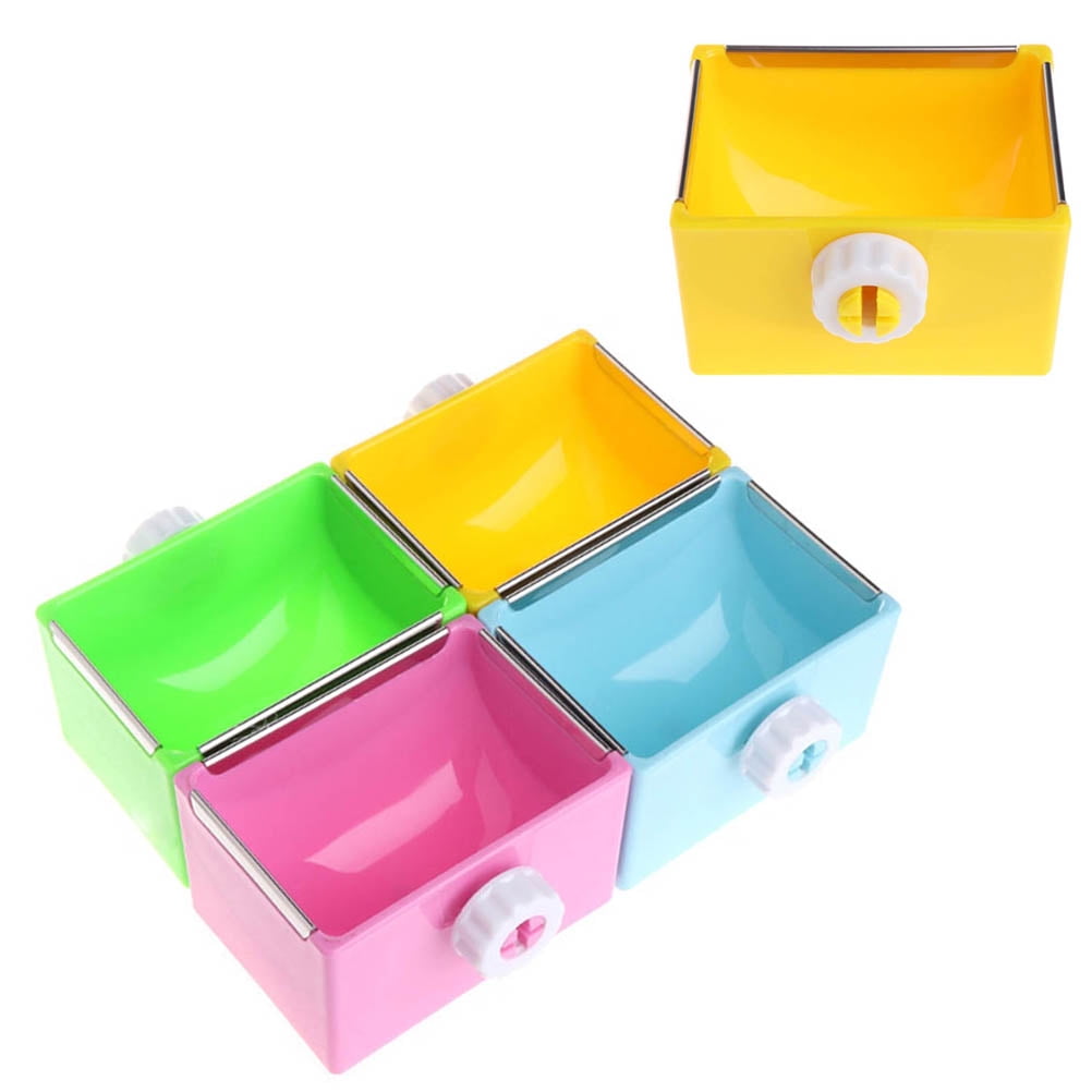 HEMOTON Assorted Color Rabbit Bowl for Pet Use Made of Plastic and ...