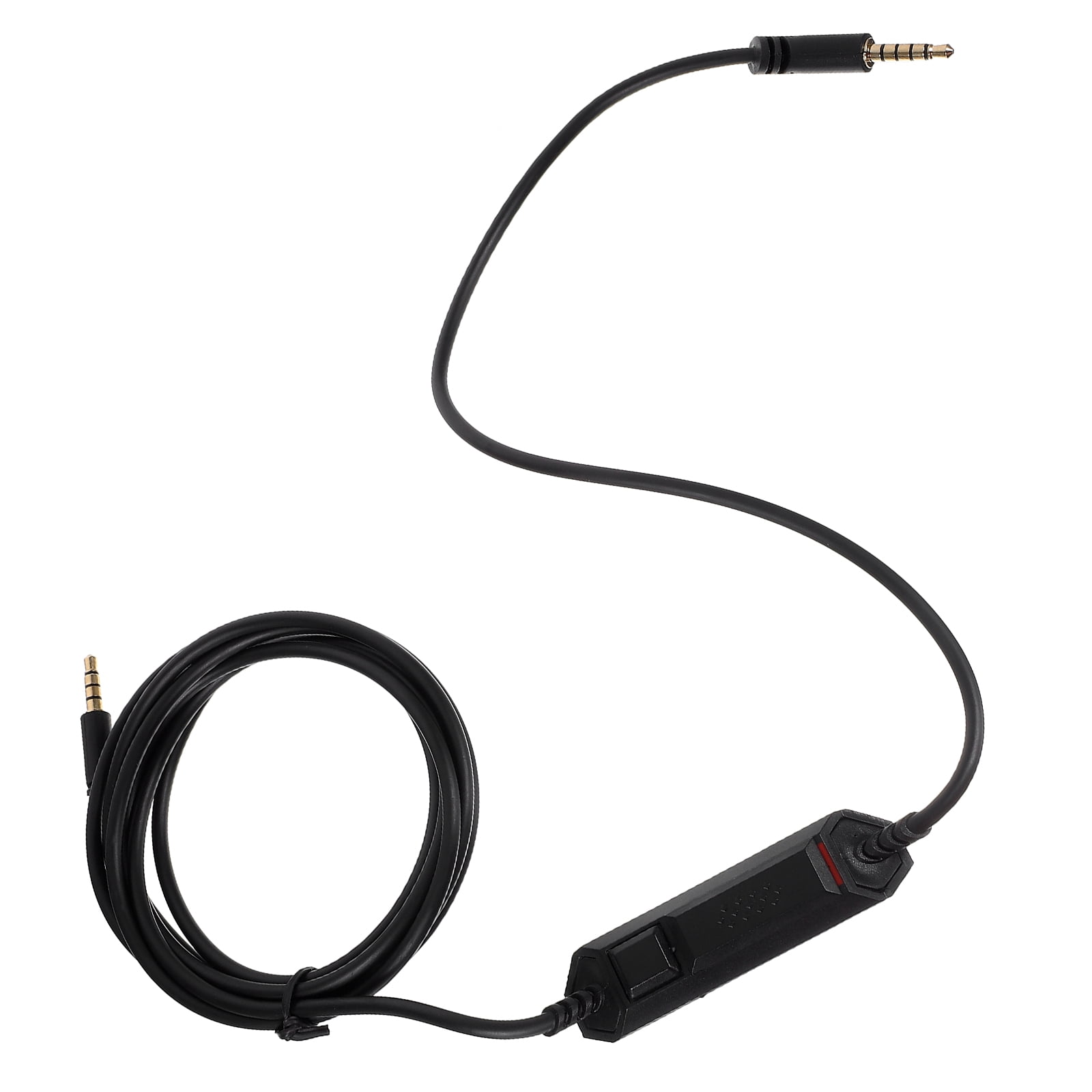 HEMOTON Audio Chat Cable Inline Mute for Gaming Headset Adapter Wire 1 ...