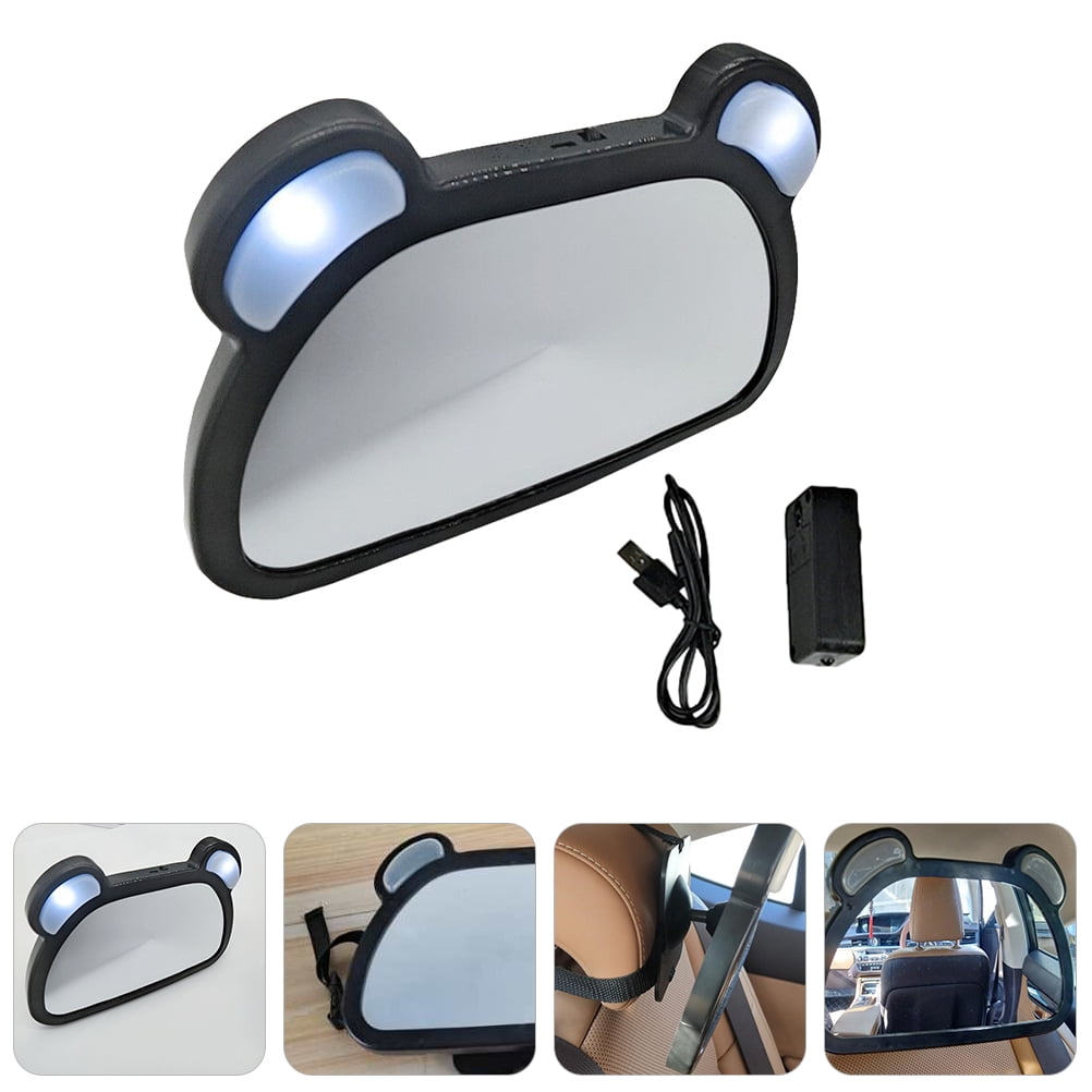 DEEPCRAFF Backseat Observation Mirror Black 1Set 11.8x7.9in - Walmart.com