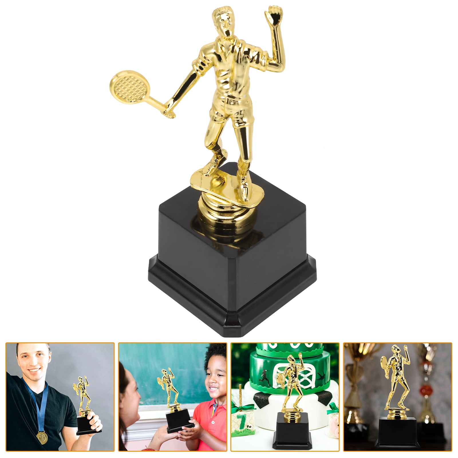 HEMOTON Badminton Trophy for Decoration with Smooth Surface and Stable ...
