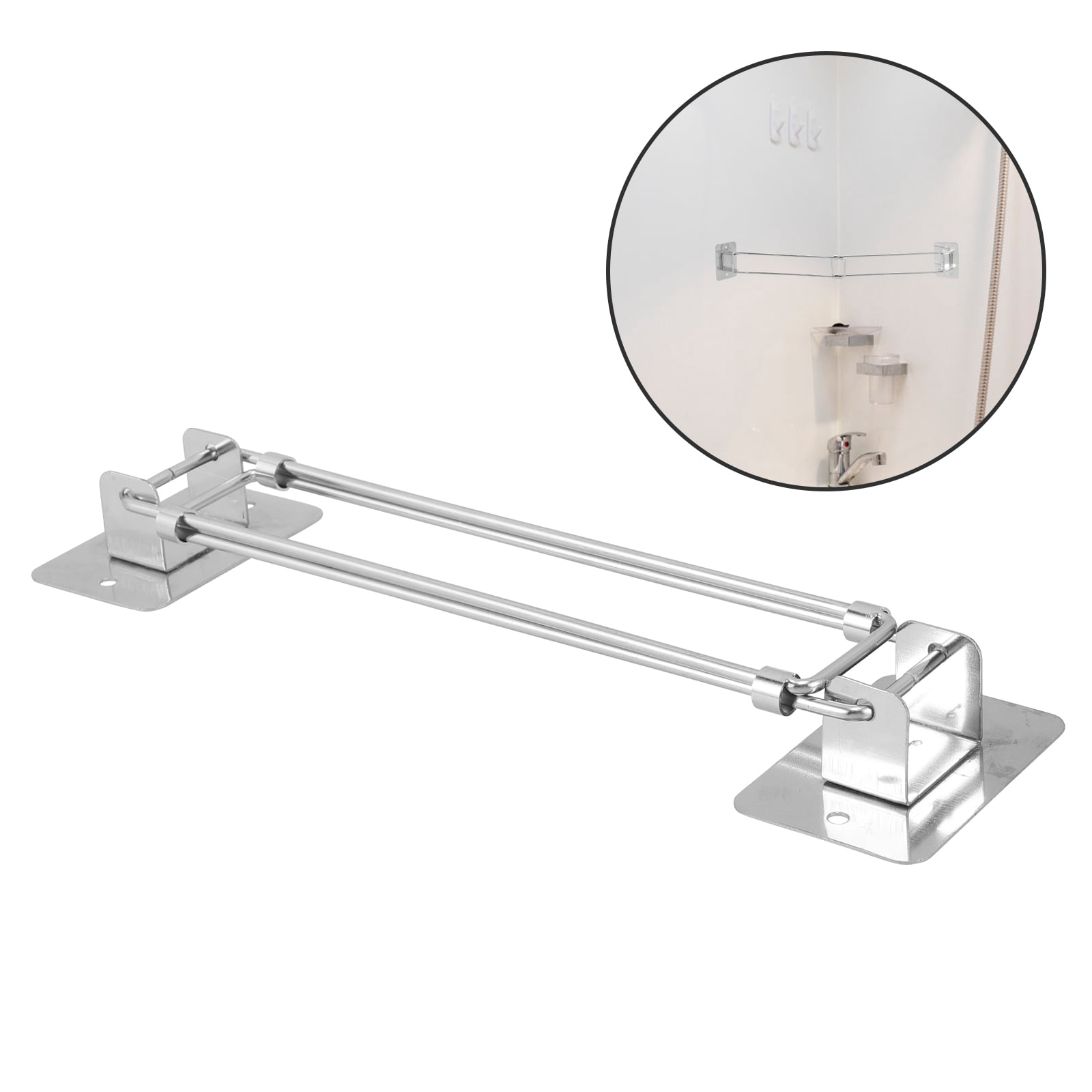 HEMOTON Bar Wagon Storage Pole Travel 38.00X6.00X2.50CM - Walmart.com