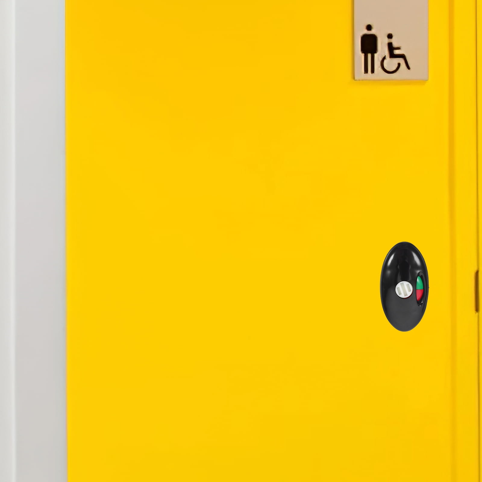 HEMOTON Bathroom Privacy Indicator Lock Occupied Door Lock Sign Public ...