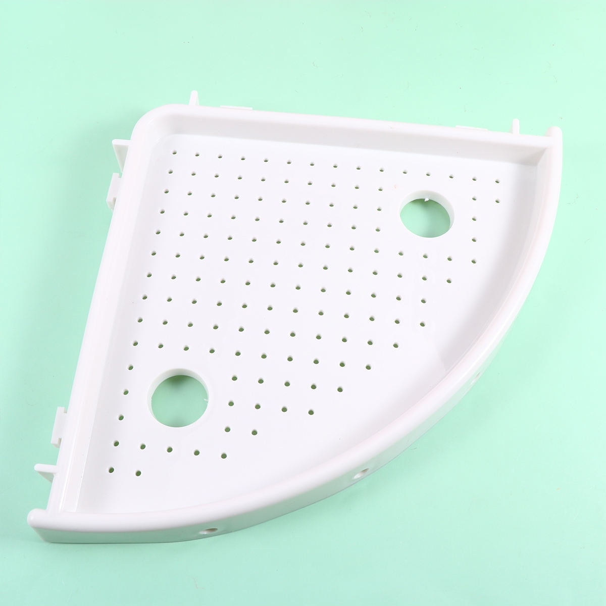 EXHUMKY Bathroom Wall Rack White 1Pack 9.3x9.3x1.1In - Walmart.com