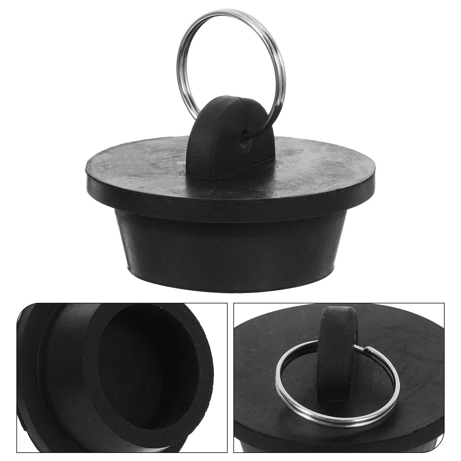 HEMOTON Bathtub Sink Stopper Rubber Bathtub Drain Plug Bath Stopper ...
