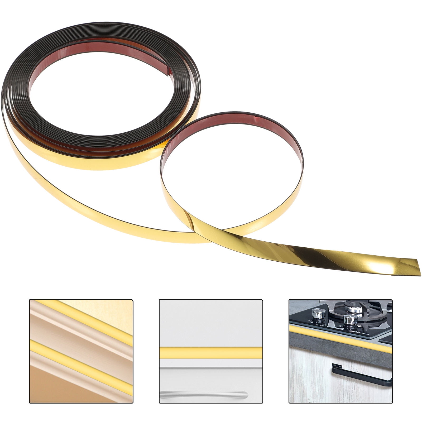 HEMOTON Waterproof Ceramic Tile Sticker Crevice Wall Sealing Tape Caulk ...