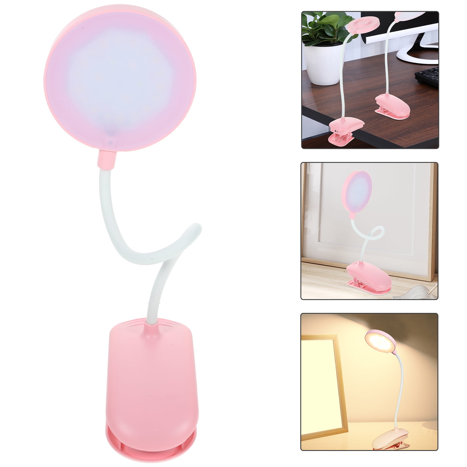 HEMOTON Bedside Eye Protection Learning Desk Lamp USB Powered Table ...